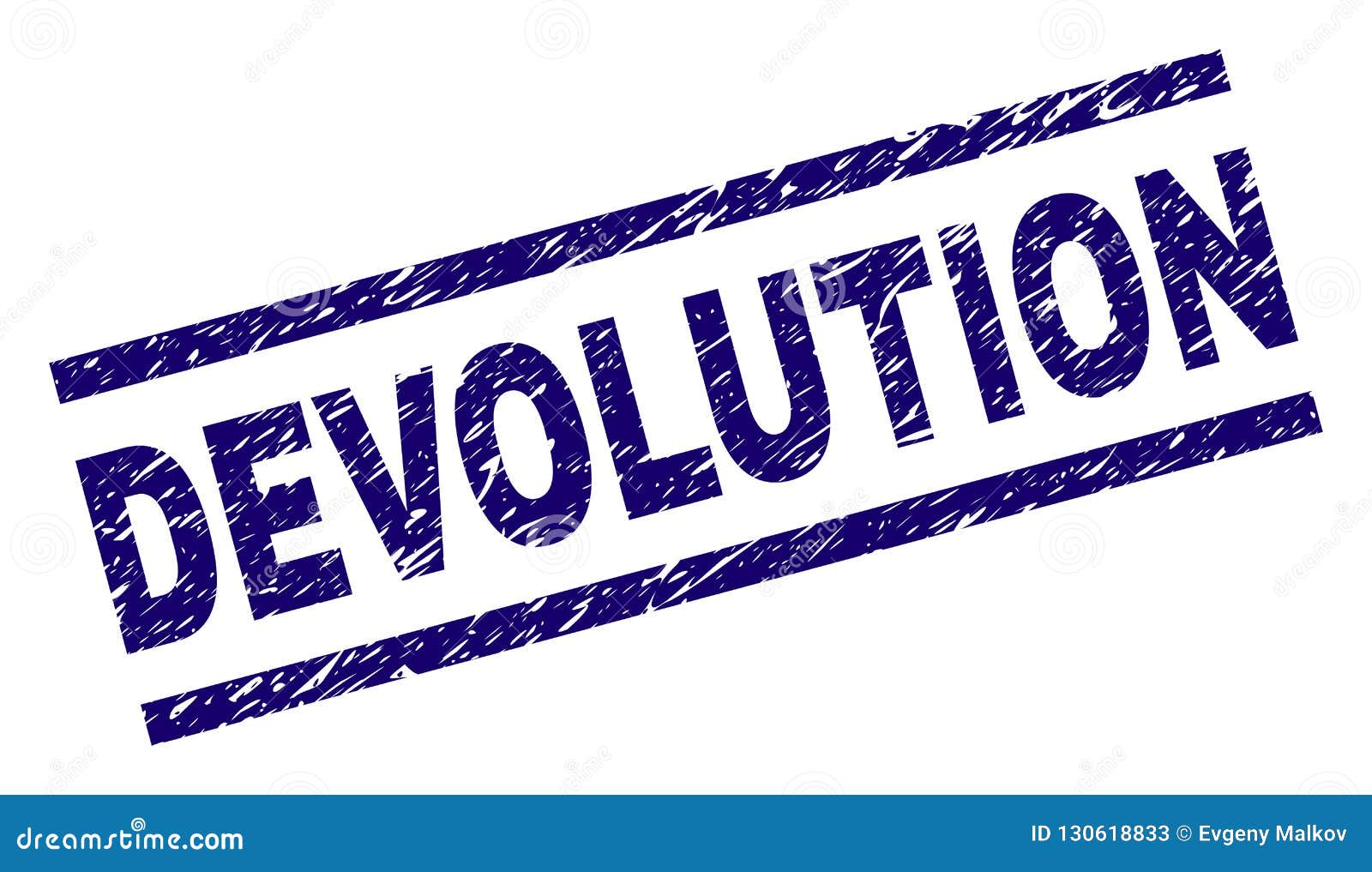 Scratched Textured DEVOLUTION Stamp Seal Stock Vector - Illustration of ...