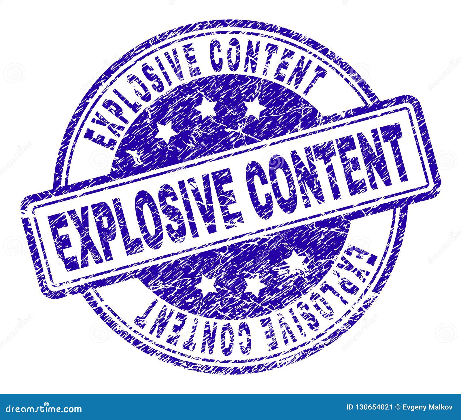 Scratched Textured EXPLOSIVE CONTENT Stamp Seal Stock Vector ...