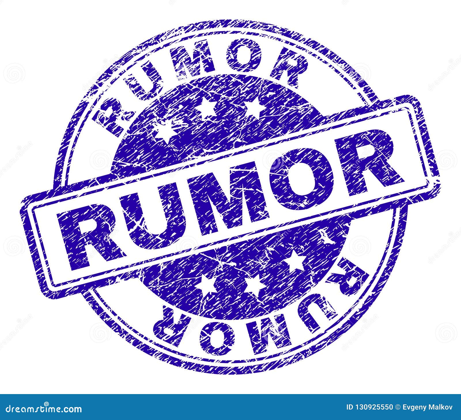 Scratched Textured RUMOR Stamp Seal Stock Vector - Illustration of ...