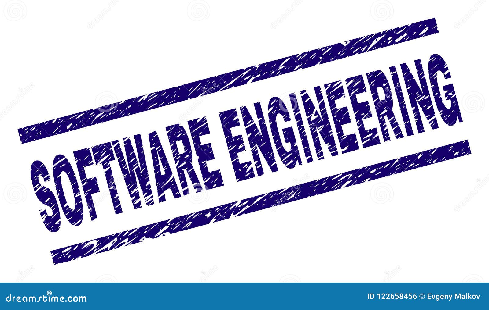 Scratched Textured SOFTWARE ENGINEERING Stamp Seal Stock Vector ...