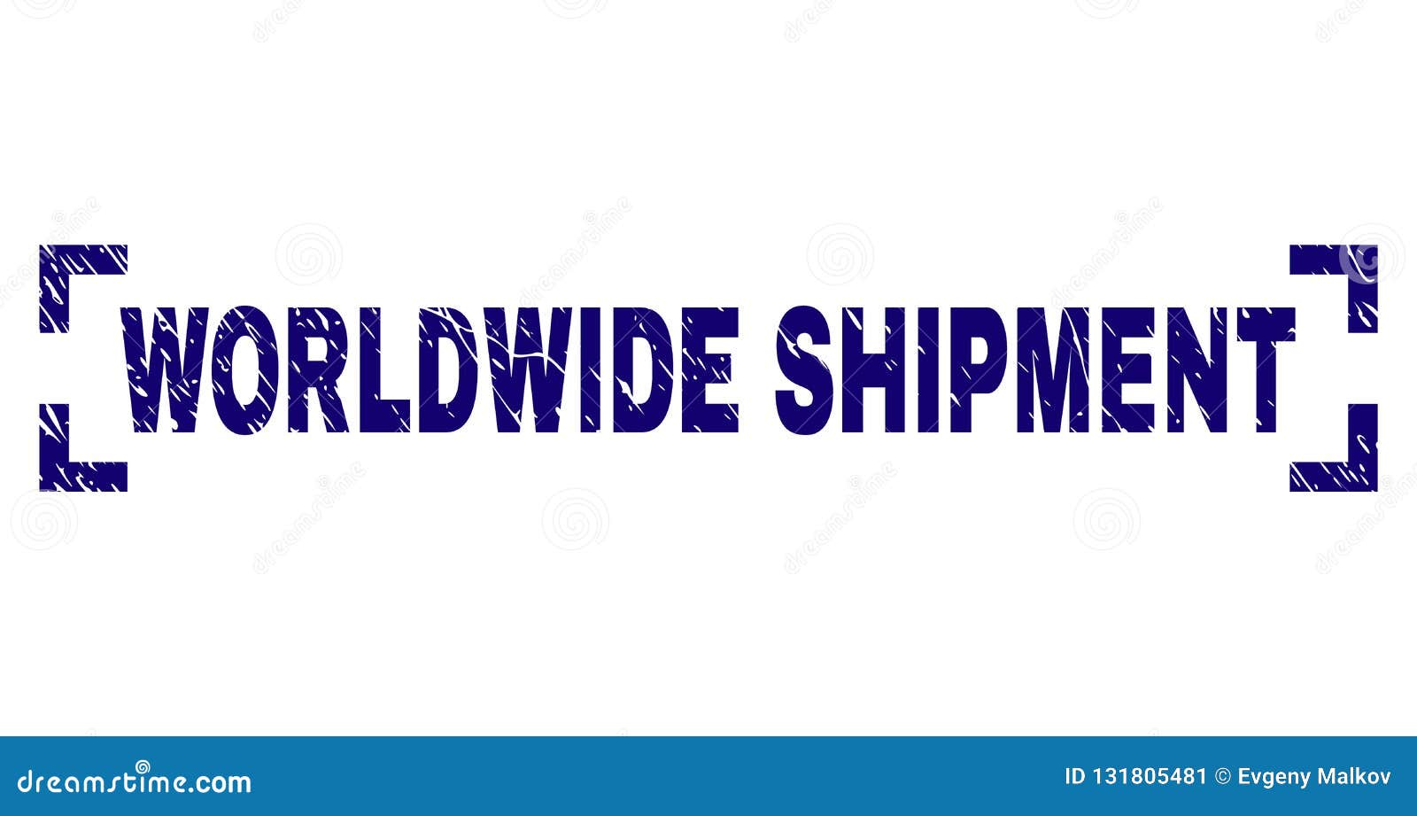 Scratched Textured WORLDWIDE SHIPMENT Stamp Seal Inside Corners Stock ... Scratched Textured WORLDWIDE SHIPMENT Stamp Seal Inside Corners Stock ...
