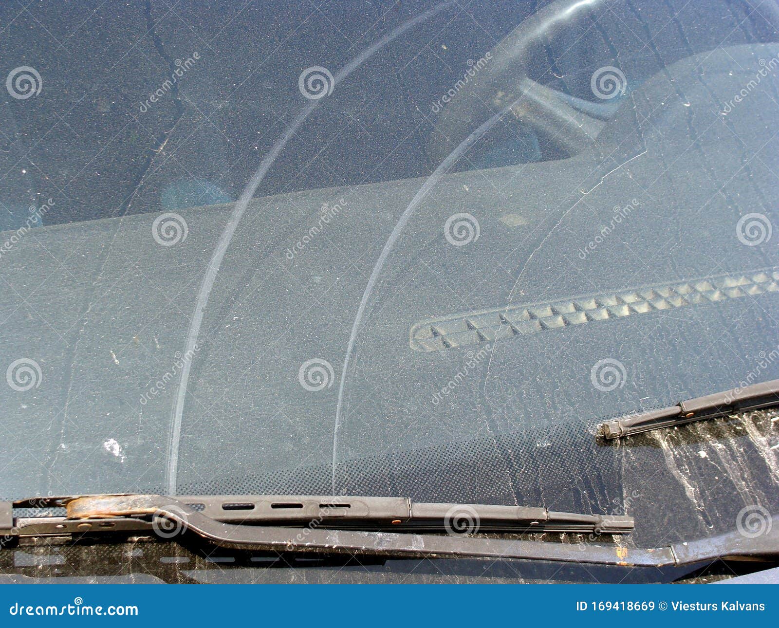 Scratched window stock image. Image of brushes, close - 169418669