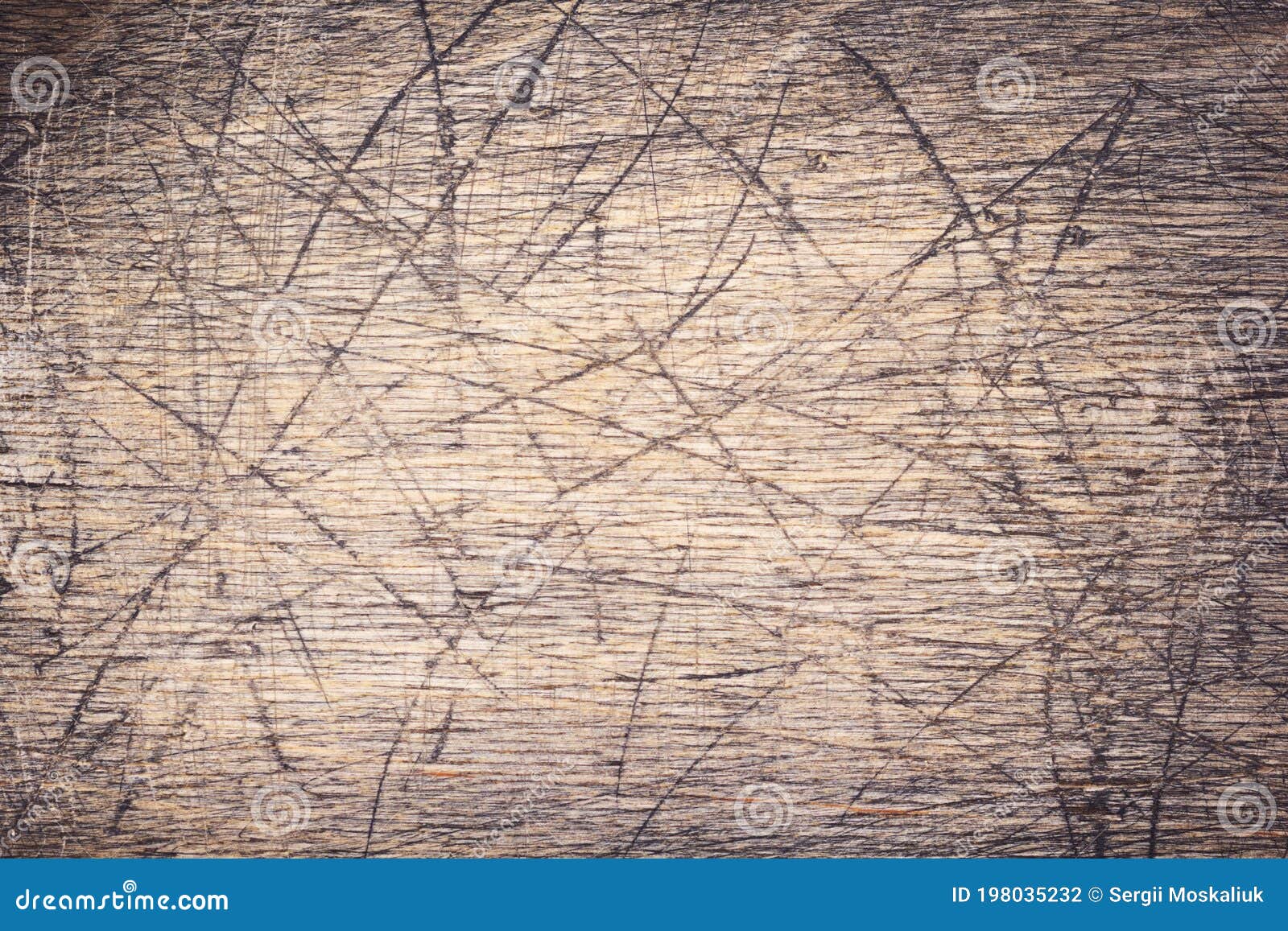 Scratched Wooden Board Background Texture Stock Photo - Image of grunge ...