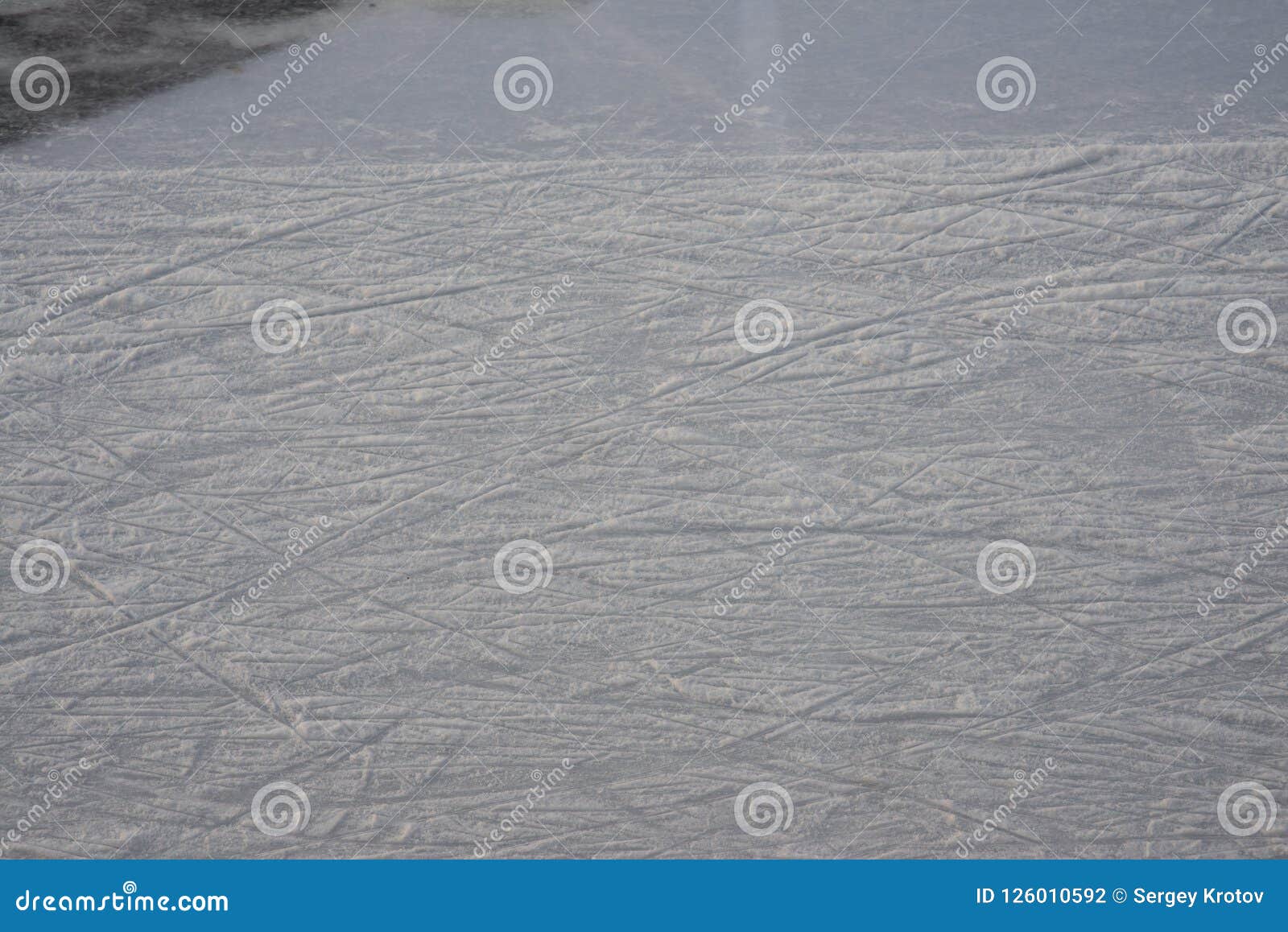Scratches on the Surface of the Ice Background Texture Stock Photo ...
