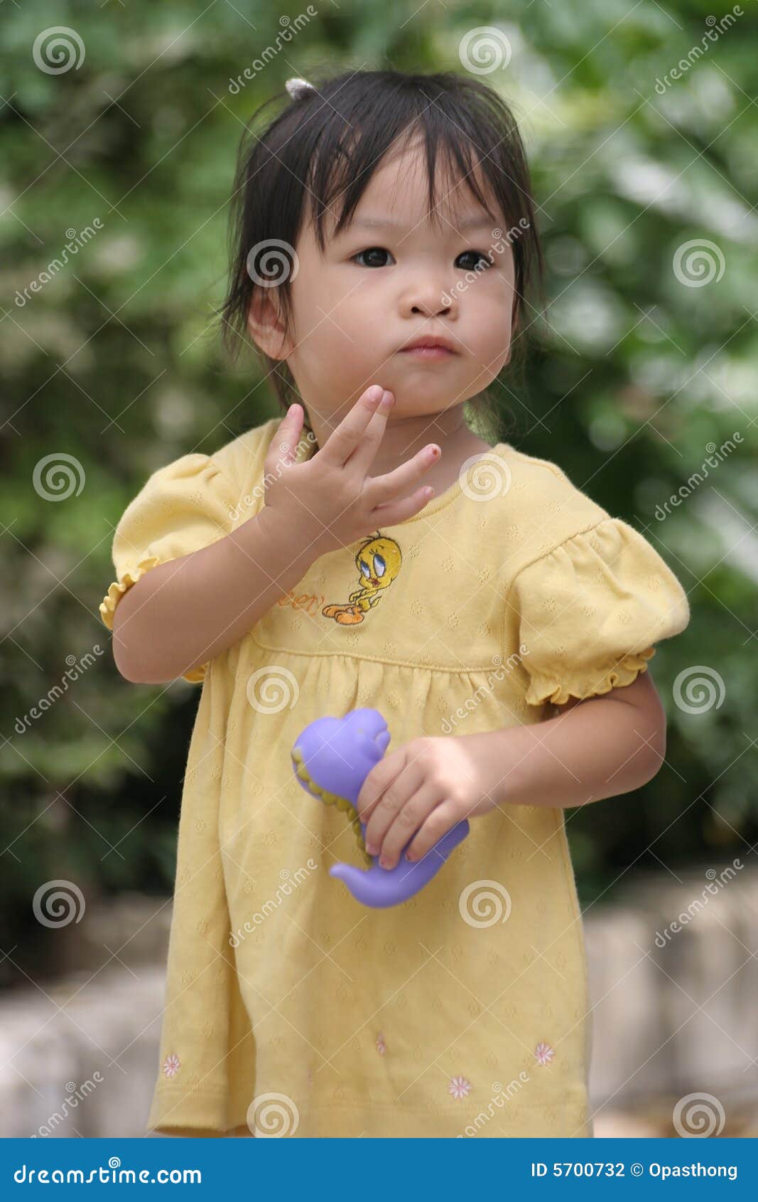 Scratching chin stock photo. Image of chin, hold, little - 5700732