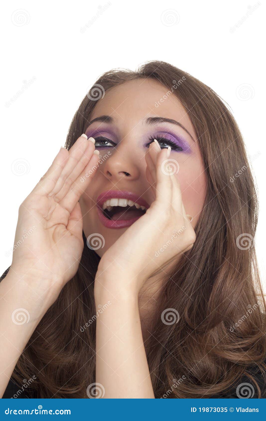 Scream stock image. Image of emotion, isolated, adult - 19873035