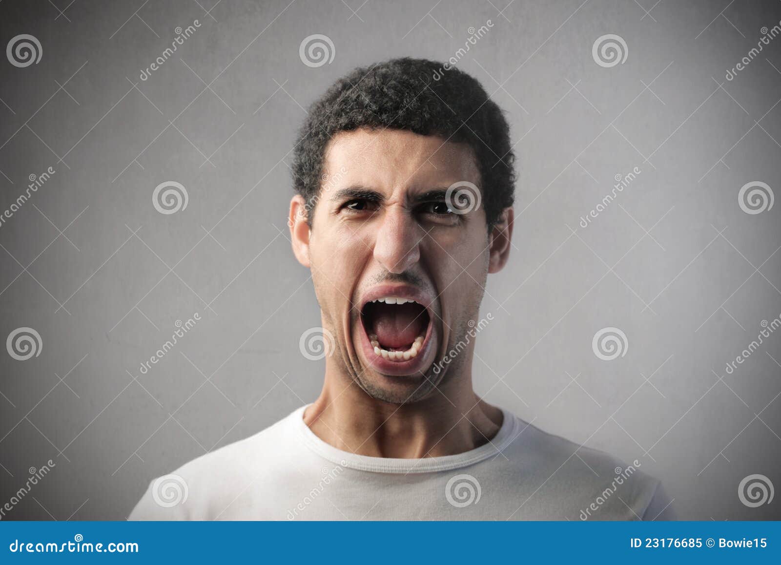 Scream stock image. Image of angry, happy, scream, fury - 23176685