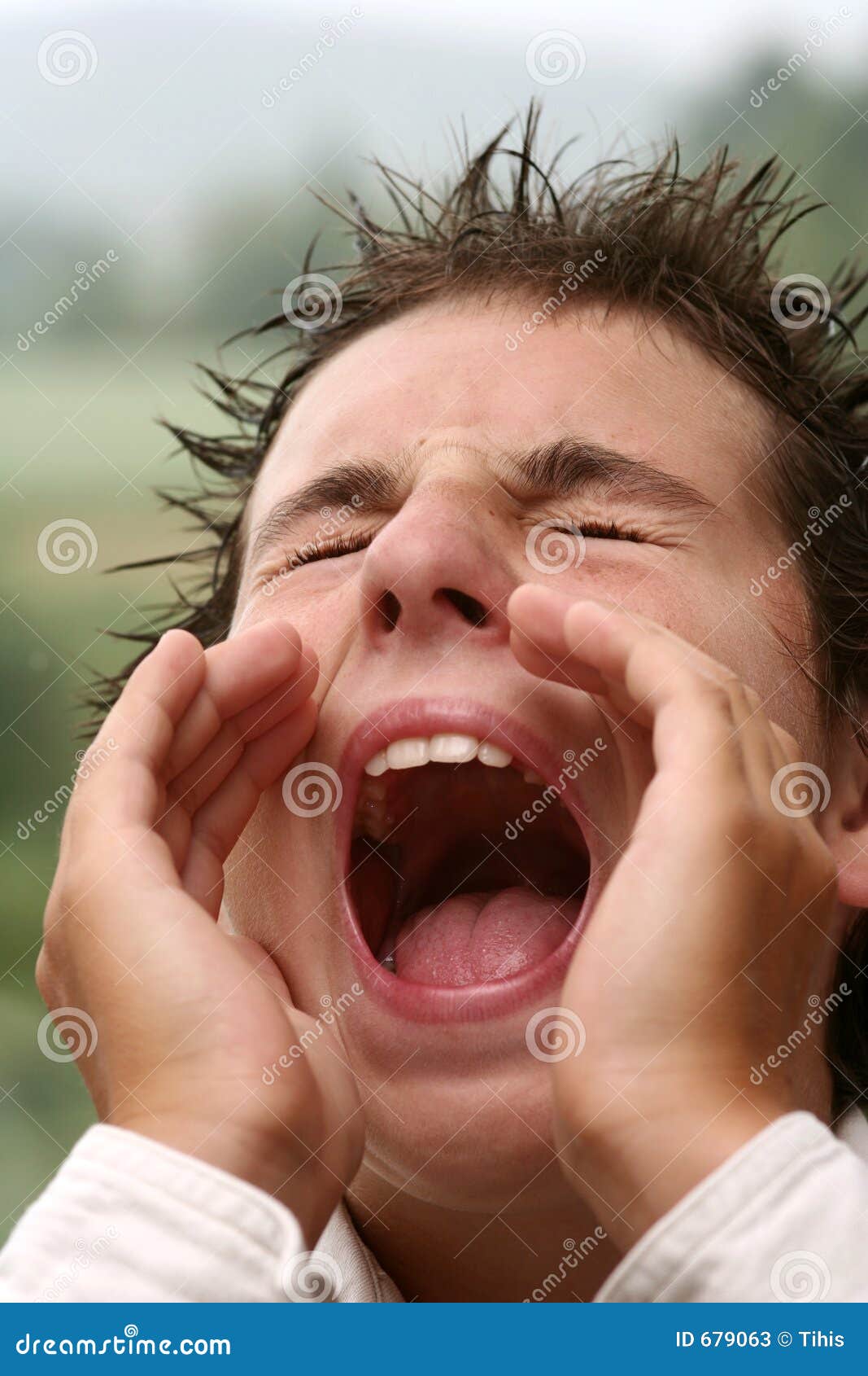 Scream stock image. Image of teenager, male, people, face - 679063