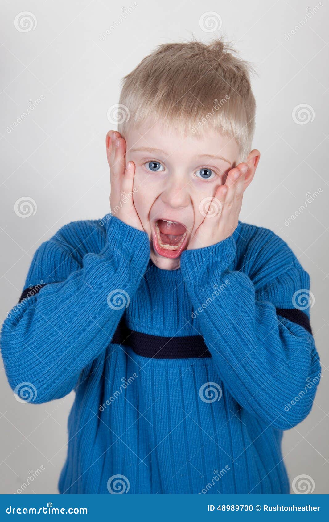 Scream stock photo. Image of holds, scream, home, face - 48989700
