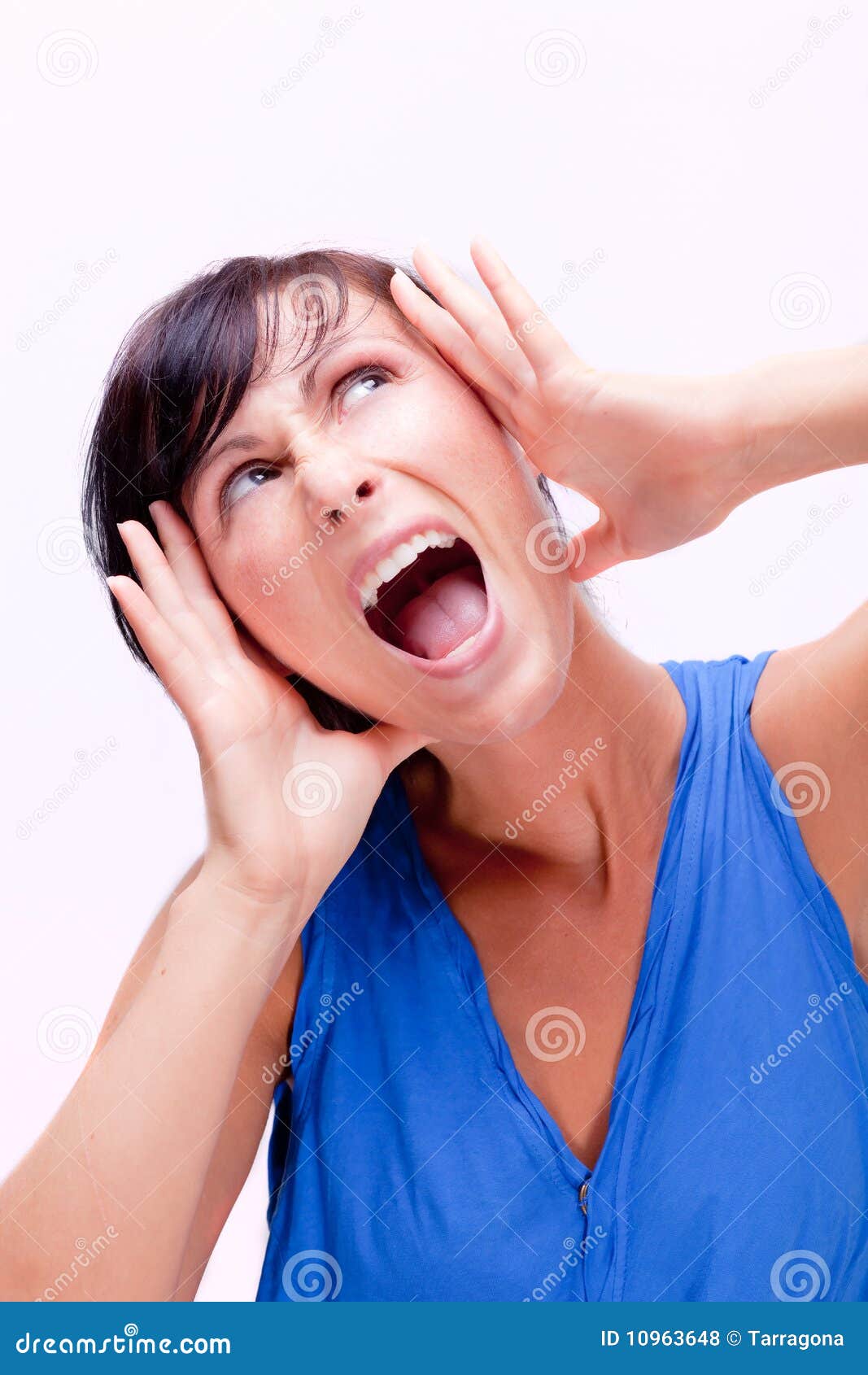 Scream louder stock photo. Image of frustrated, loudness - 10963648