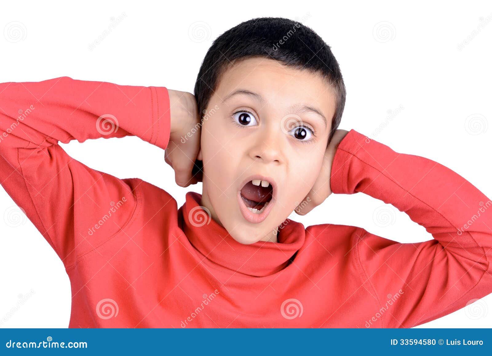 Scream and shout stock photo. Image of angry, ears, scream - 33594580