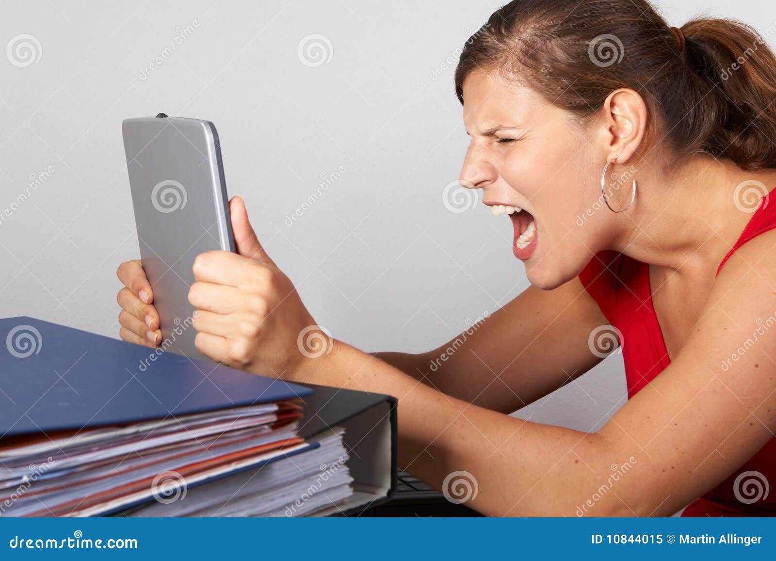 Screaming stock image. Image of businesspeople, concept - 10844015