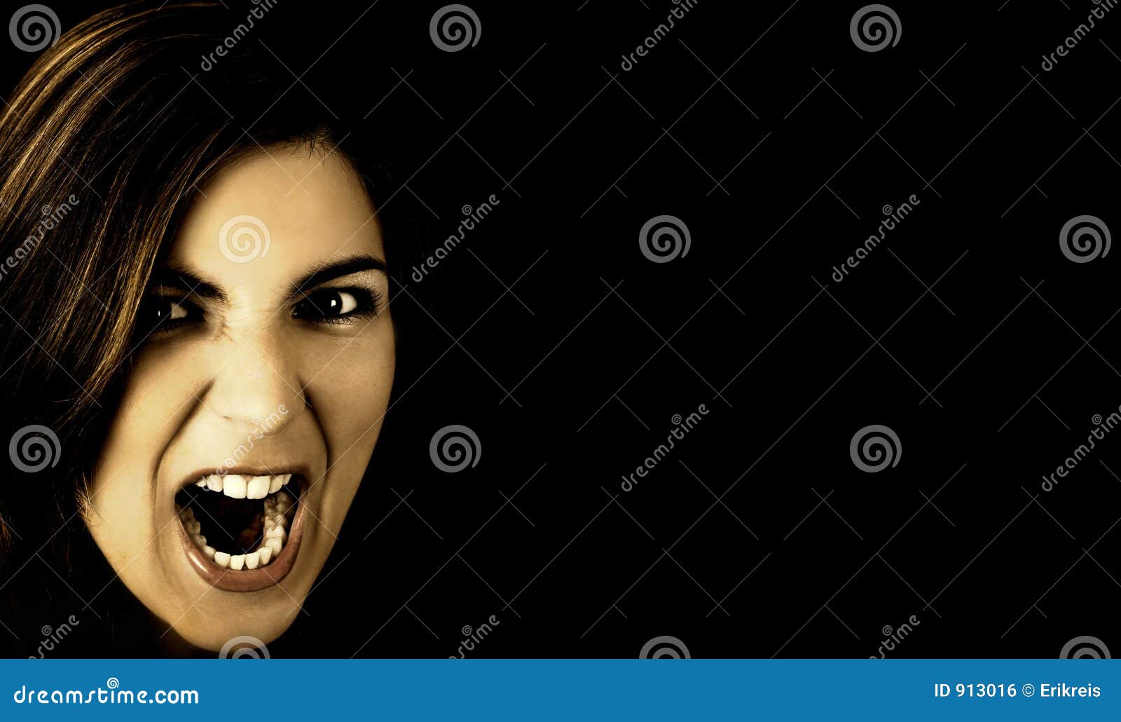 Screaming stock photo. Image of loud, healthy, cosmetic - 913016