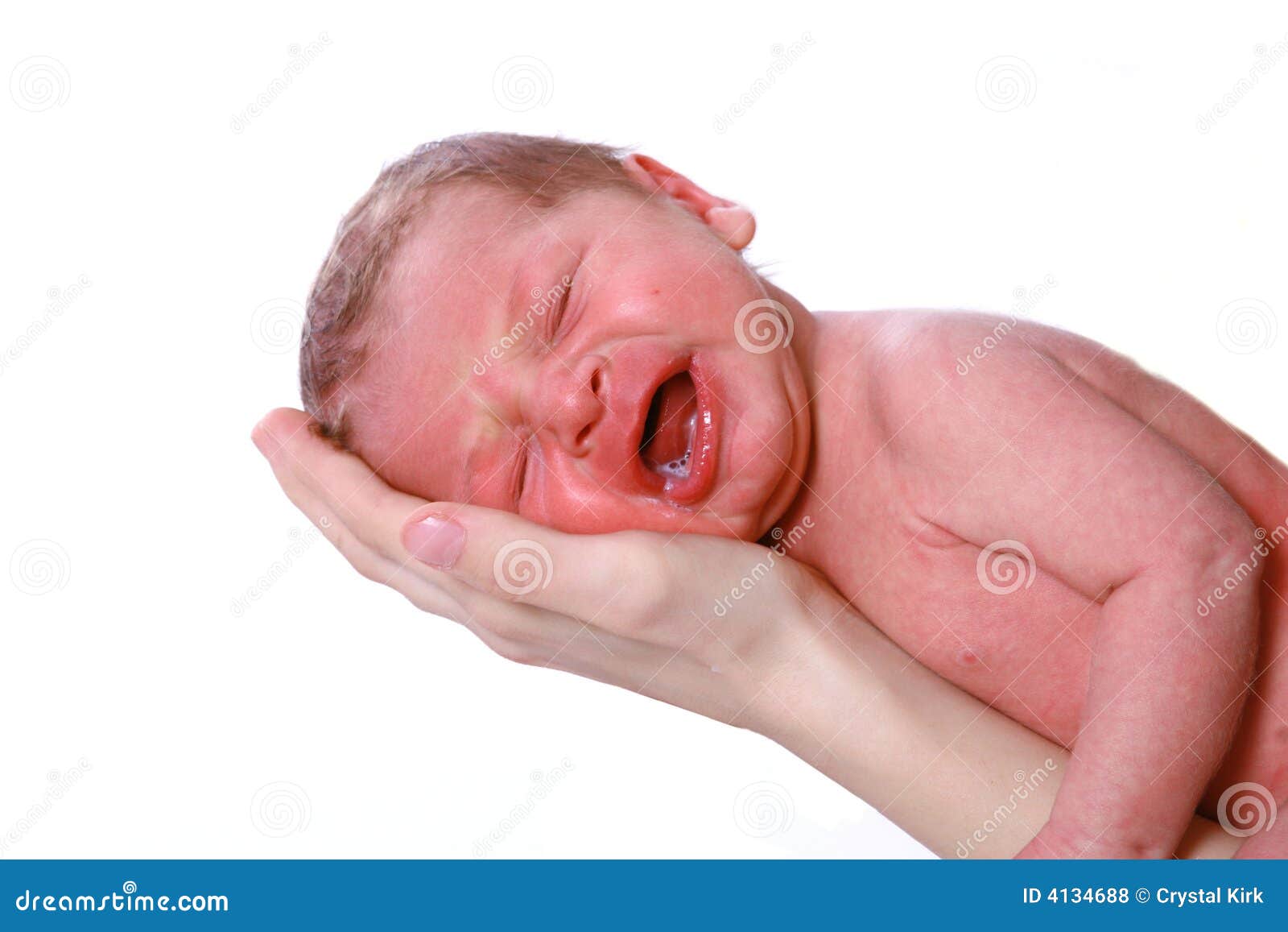 Screaming baby boy stock photo. Image of baby, hand, emotion - 4134688
