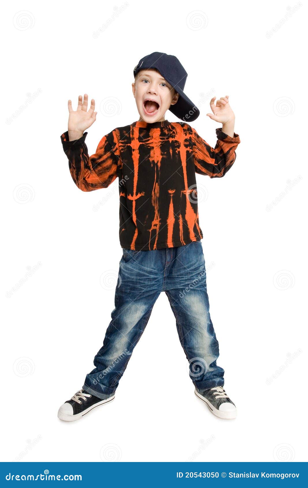 Screaming boy stock photo. Image of hands, caucasian - 20543050