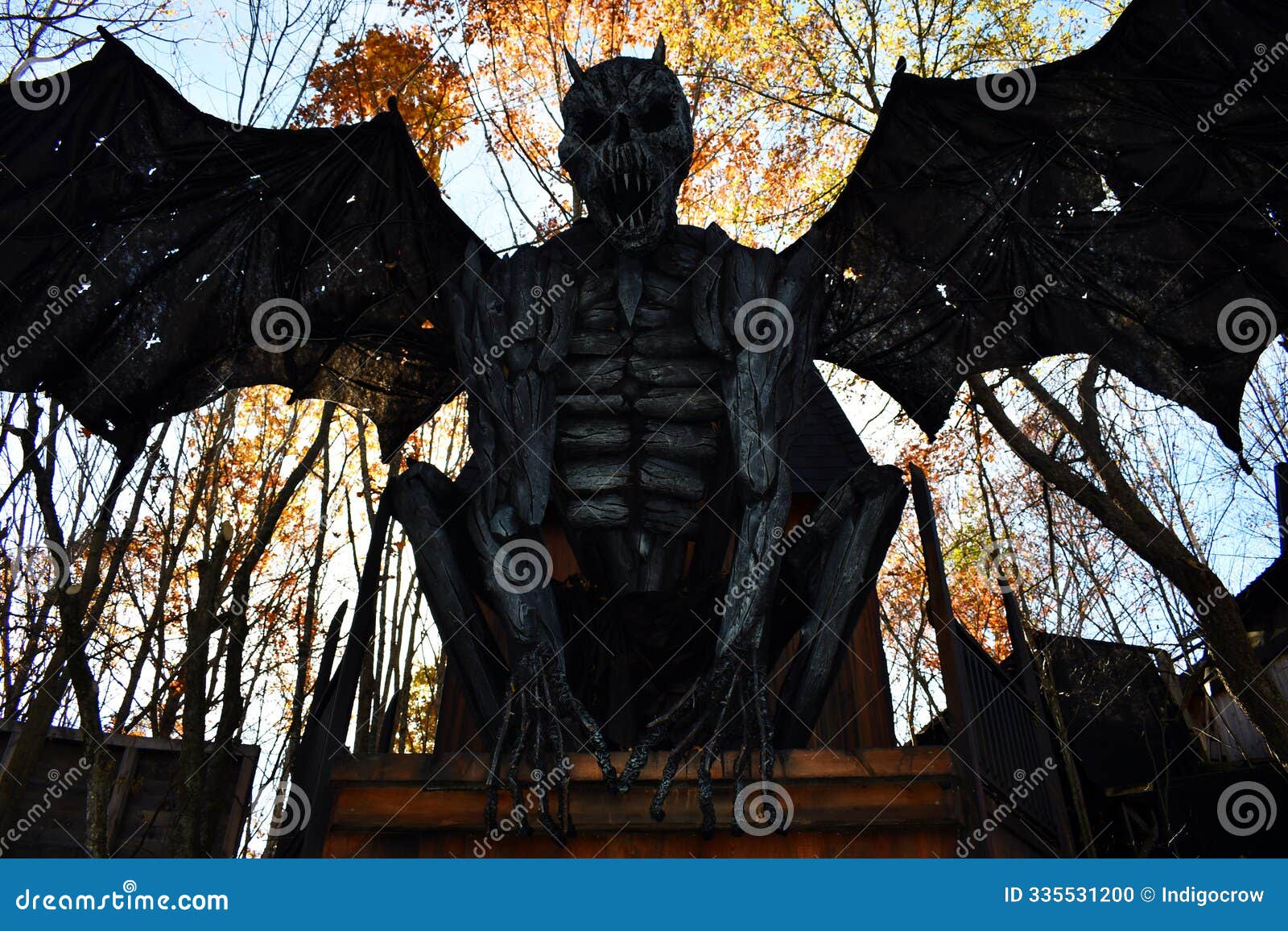 Screaming Gargoyle III editorial image. Image of park - 335531200