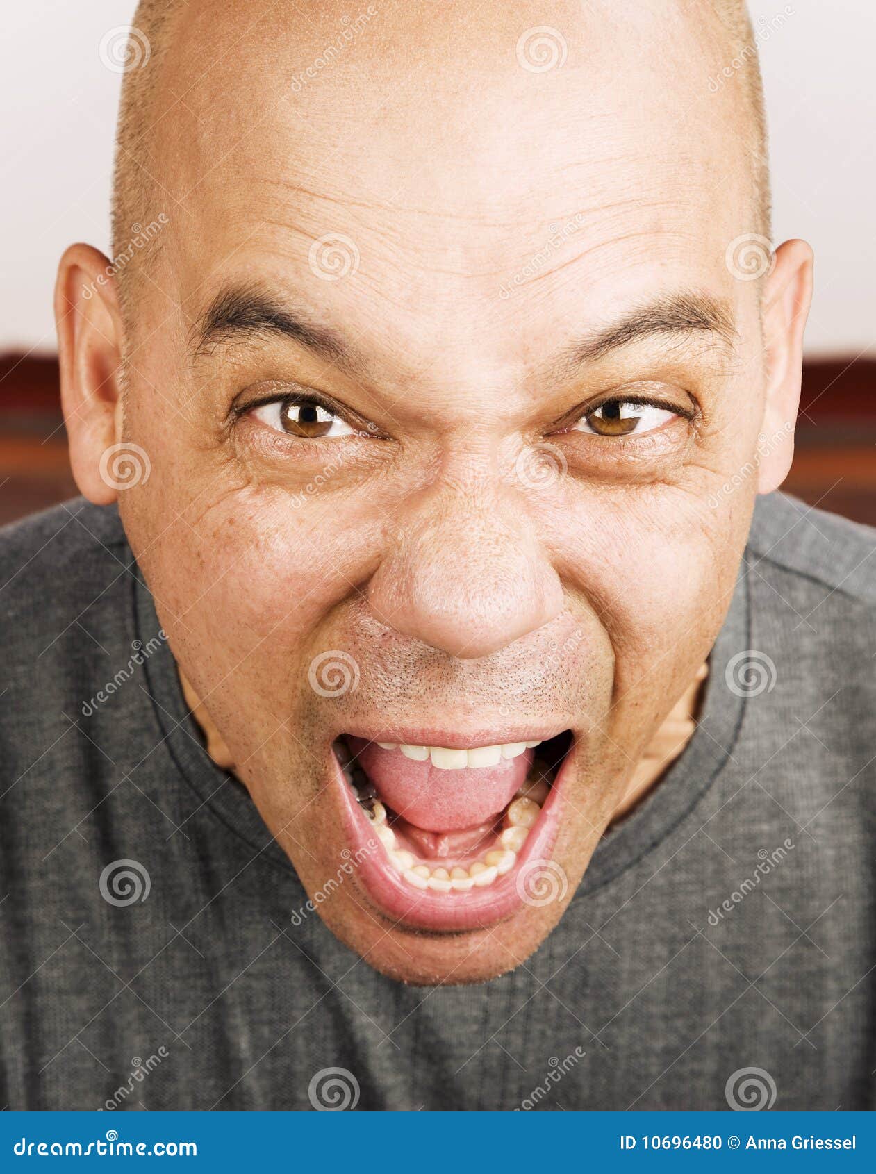 Screaming Man stock photo. Image of afraid, aggressive - 10696480