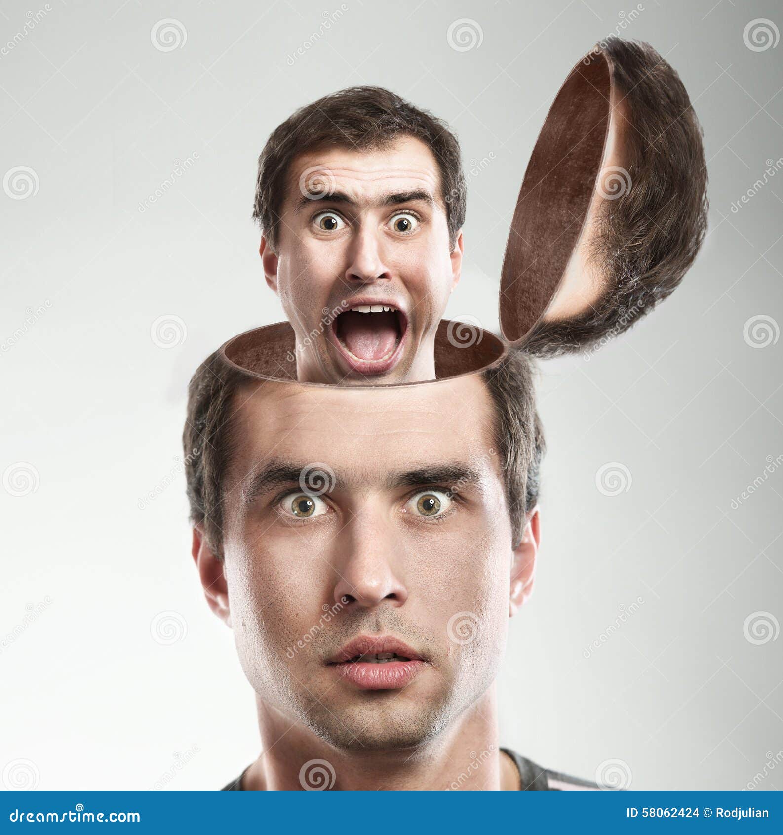 Screaming man stock photo. Image of people, consciousness - 58062424