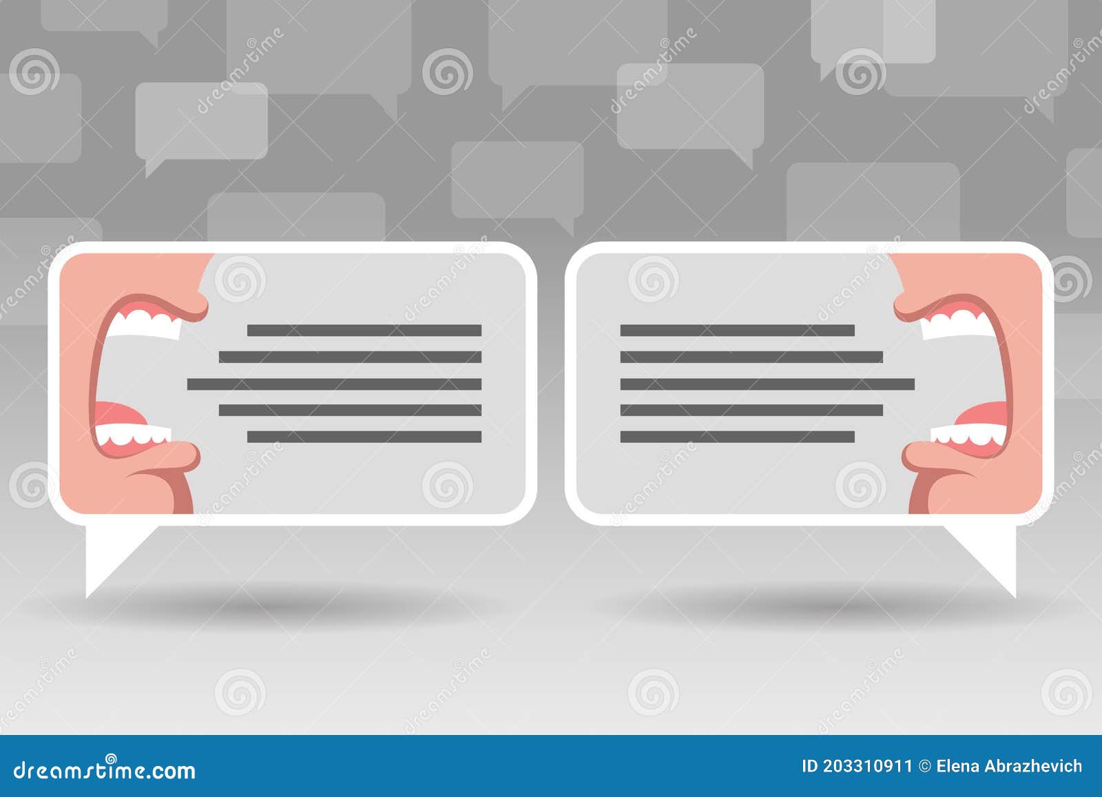 Verbal Battle Icon Vector Outline Illustration | CartoonDealer.com ... Verbal Battle Icon Vector Outline Illustration | CartoonDealer.com ...