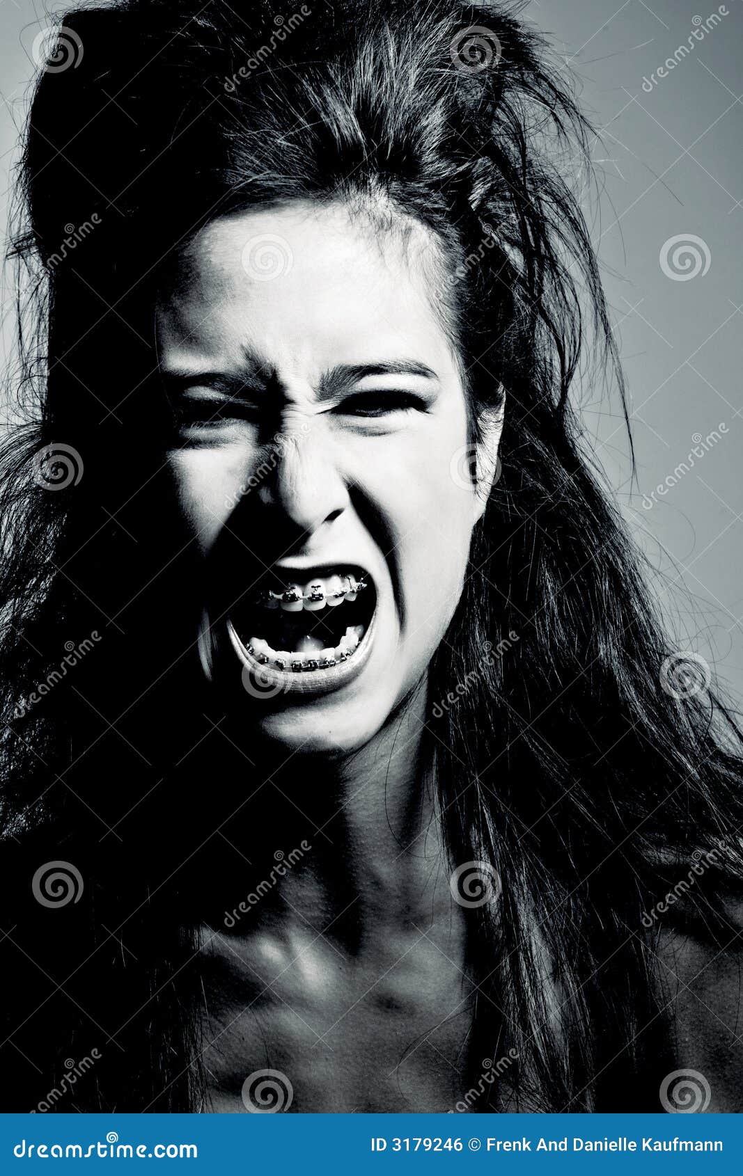Free Stock Image: Screaming Out Loud Picture. Image: 3179246