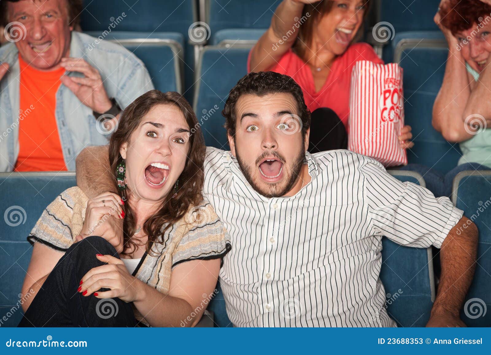 Screaming People stock image. Image of crowd, group, grandstand - 23688353