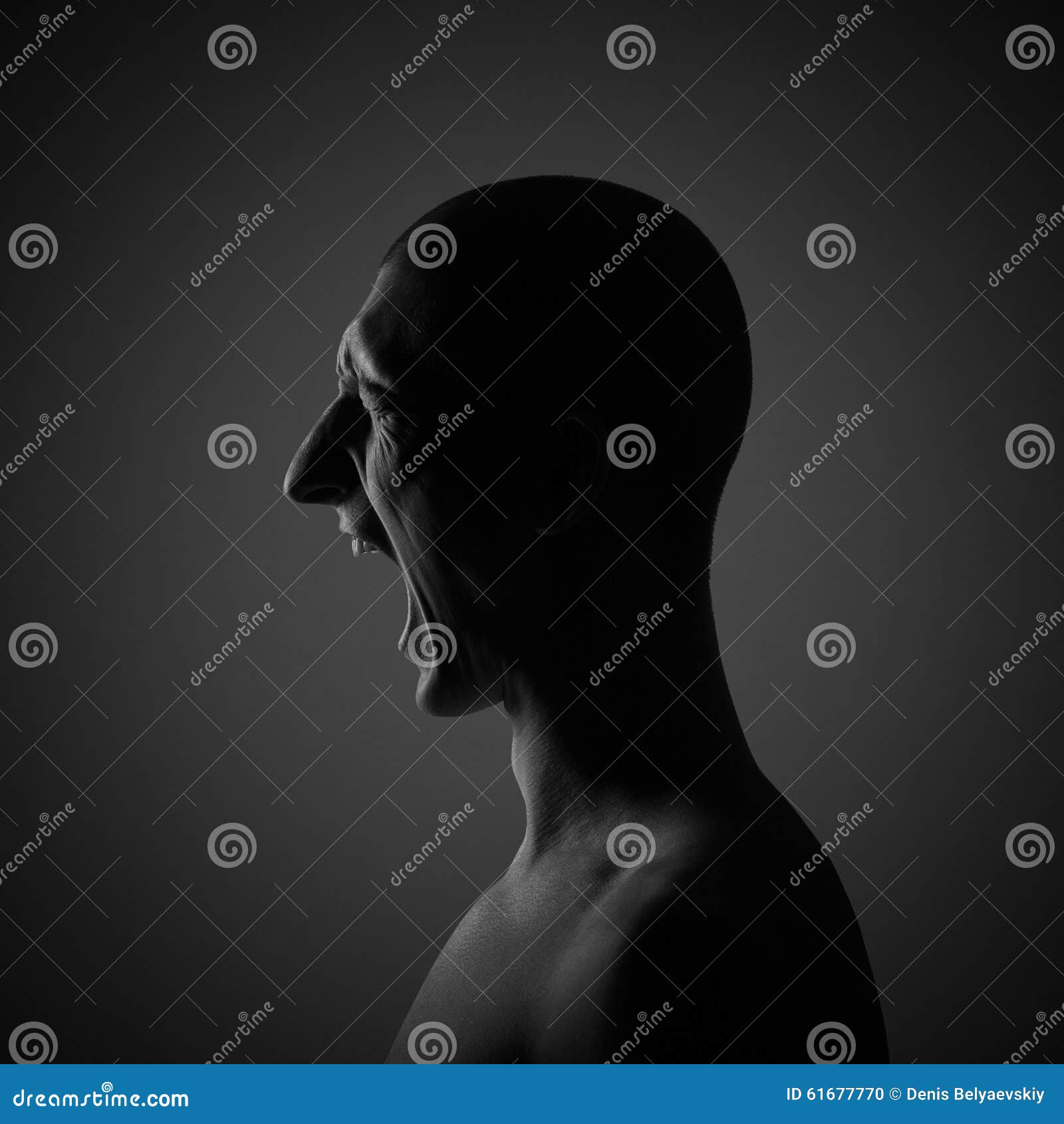 Screaming Person Profile