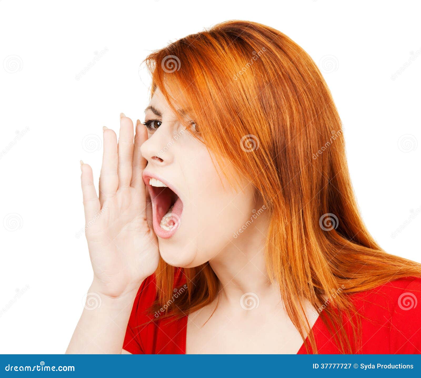 Screaming woman stock image. Image of emotional, angry - 37777727