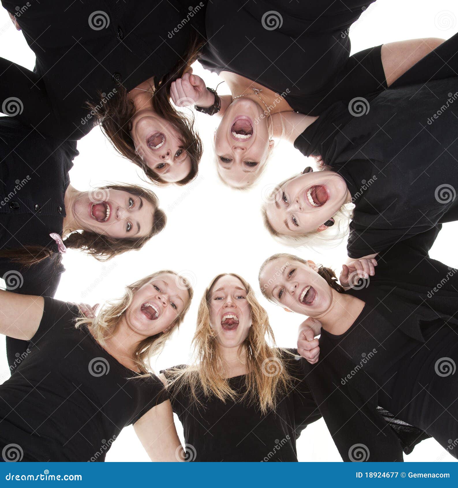 Screaming women stock image. Image of concepts, organized - 18924677