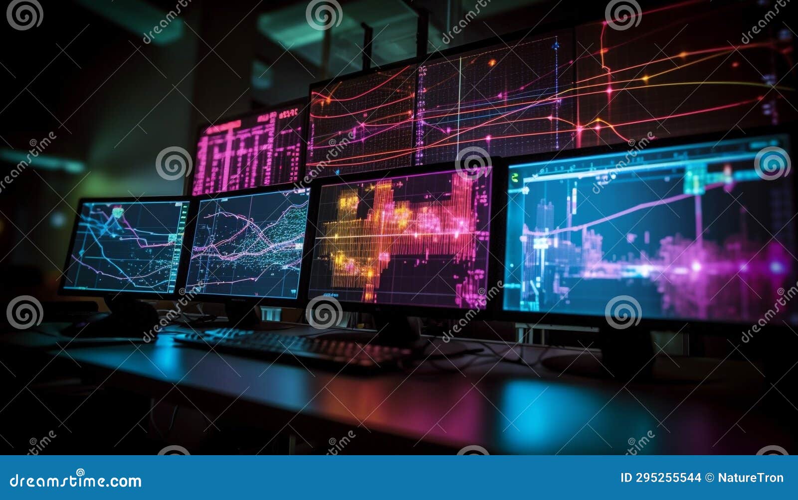 Screen with Alpha Screen Tv Screen Loop Stock Illustration ...