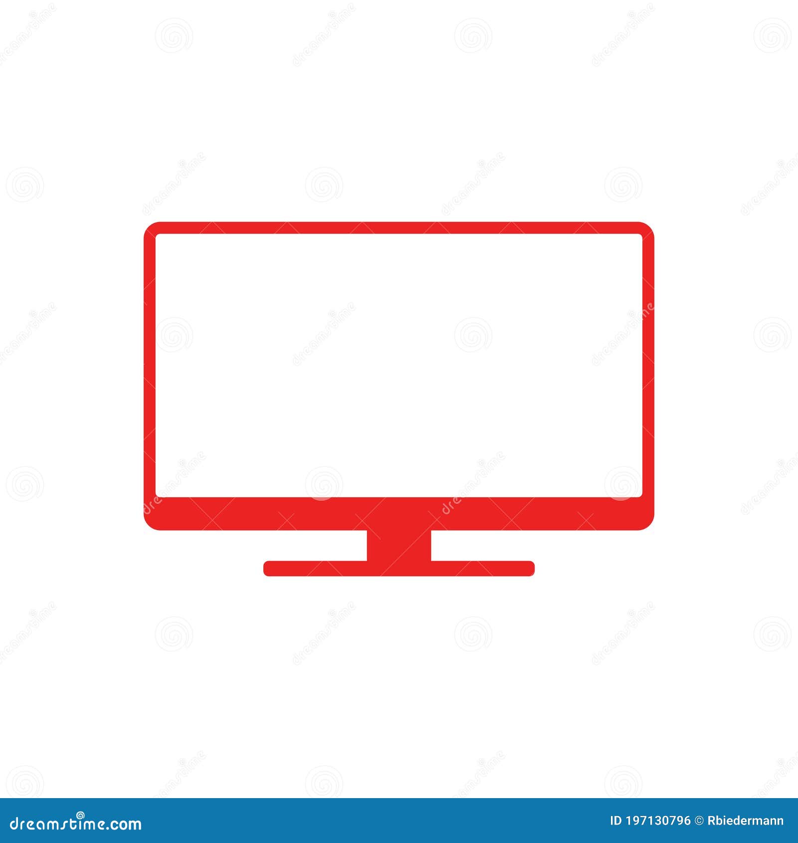 Screen and background stock vector. Illustration of monitor - 197130796