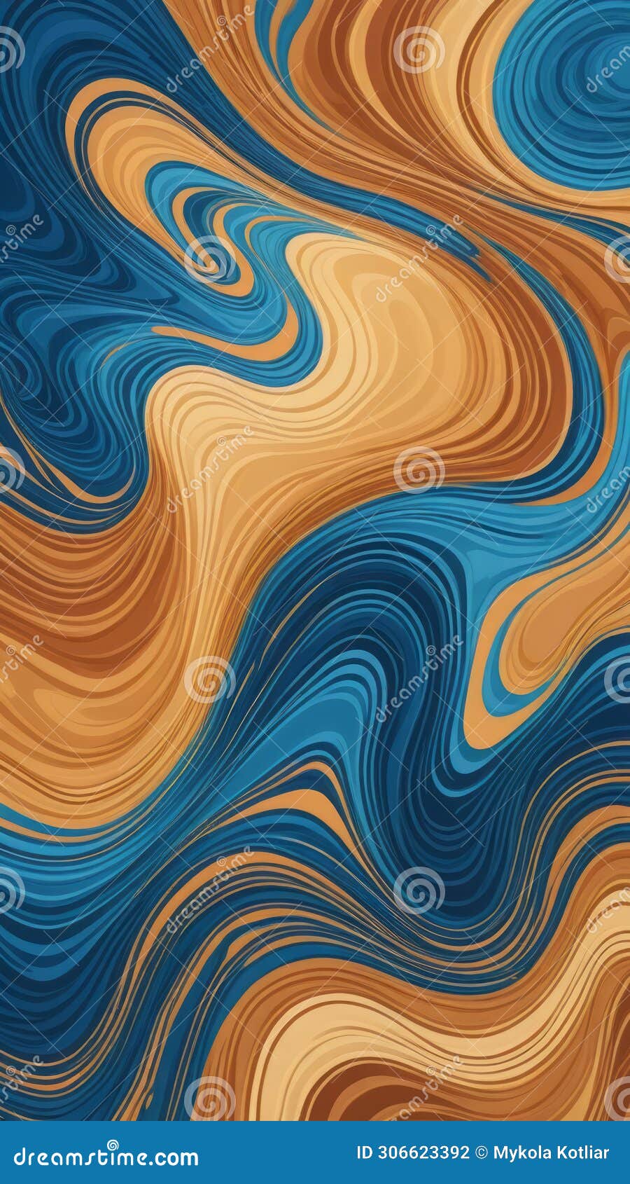 Screen Background from Marbled Shapes and Blue Stock Photo - Image of ...