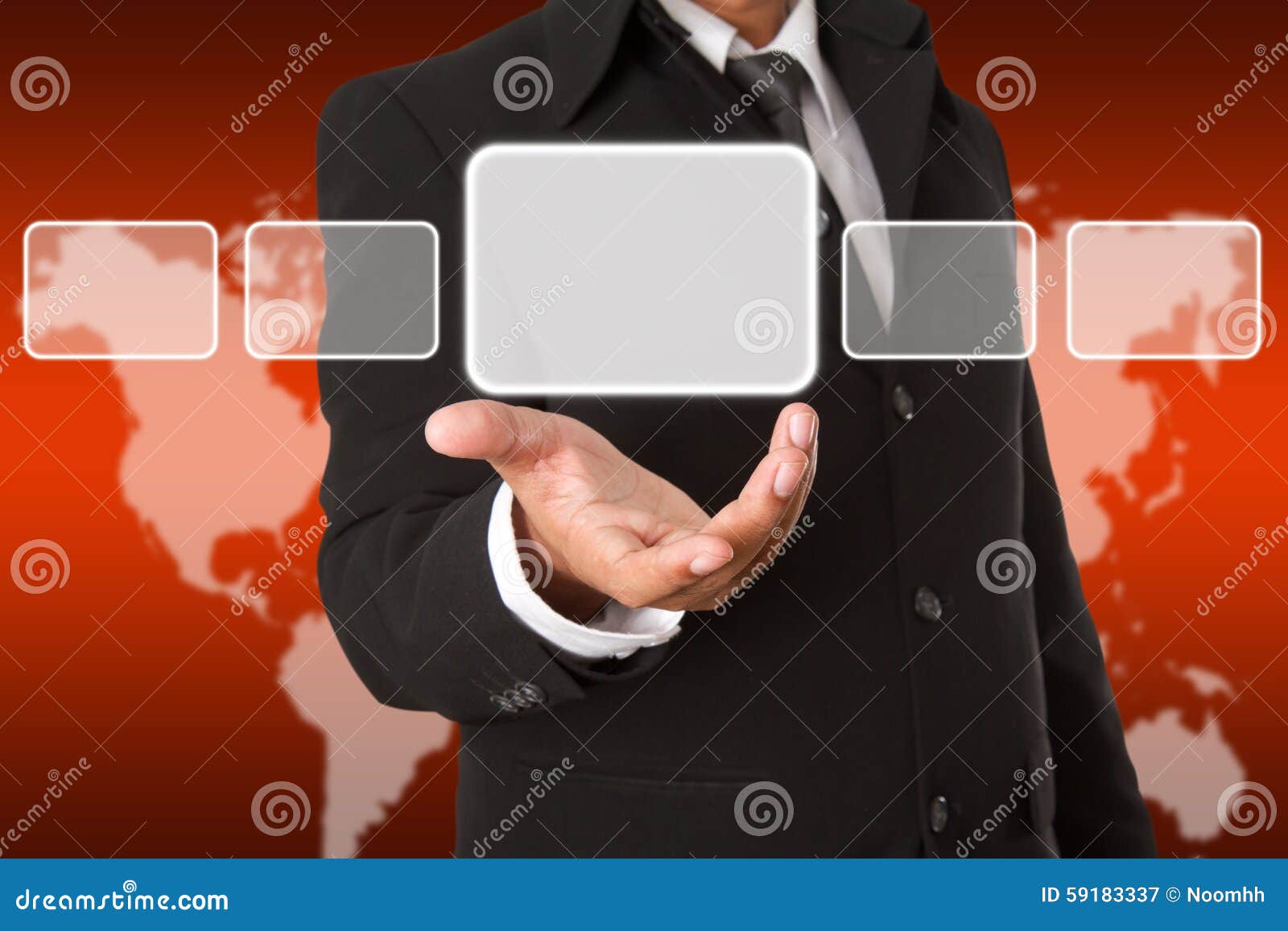 Screen Button Interface stock image. Image of hand, effect - 59183337