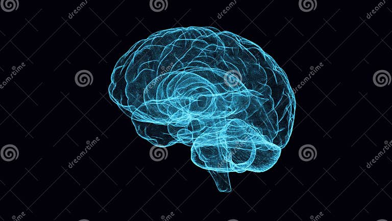 Screen Close Up Digital Computer Numbers. Stock Illustration - Illustration of looping, binary ...