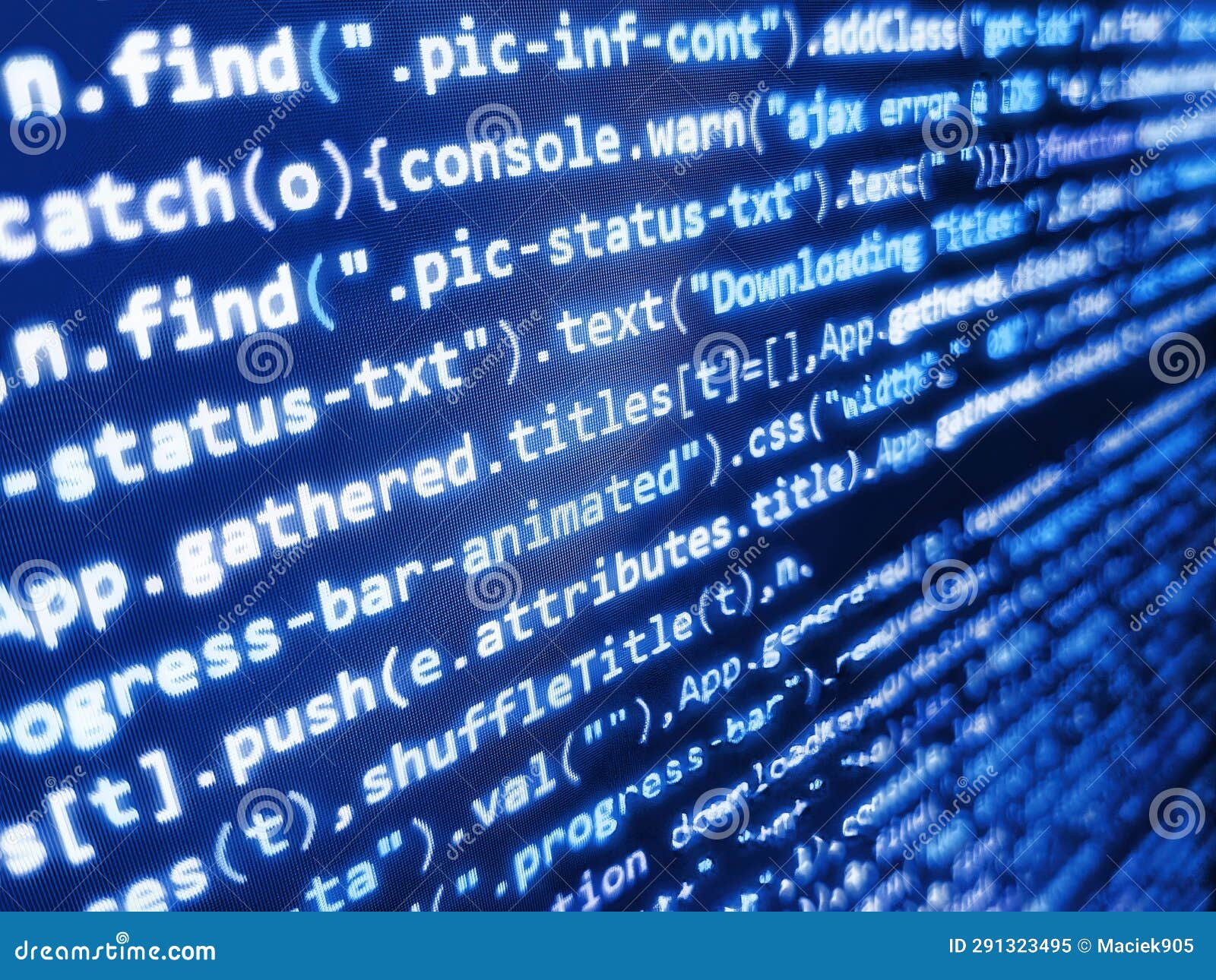 Web Site Codes On Computer Monitor Writing Programming Functions On Laptop Tensorflow Ai