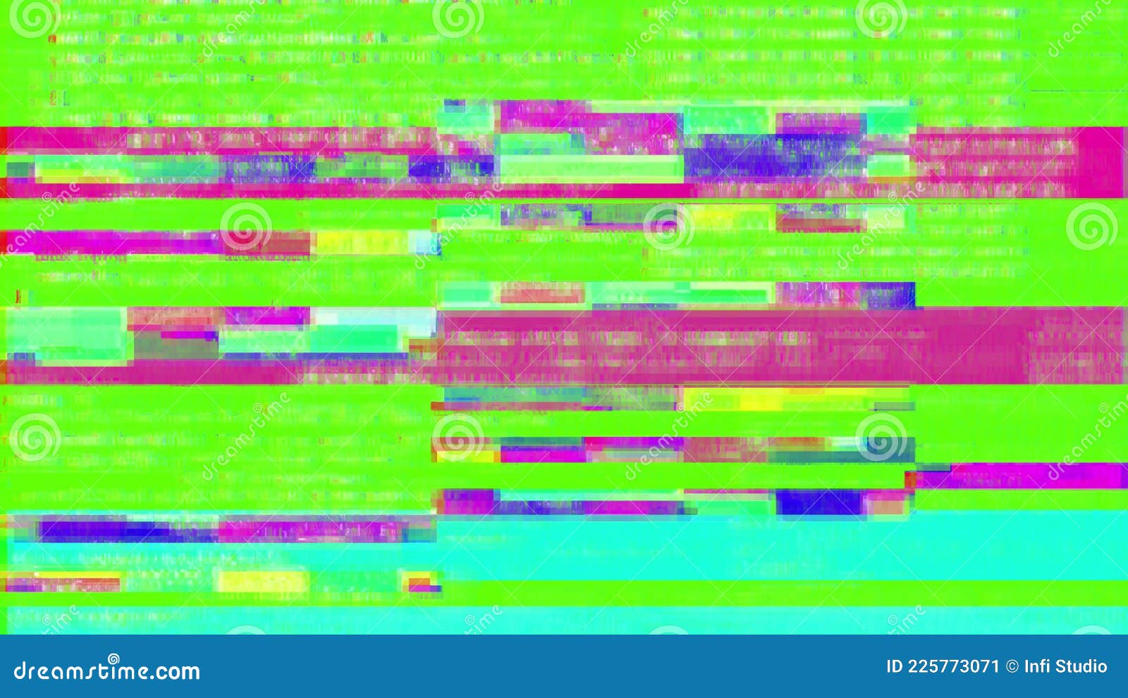 Screen Coding Hacker Animation With Glitch Programming Code Typing Error Loop Background Stock