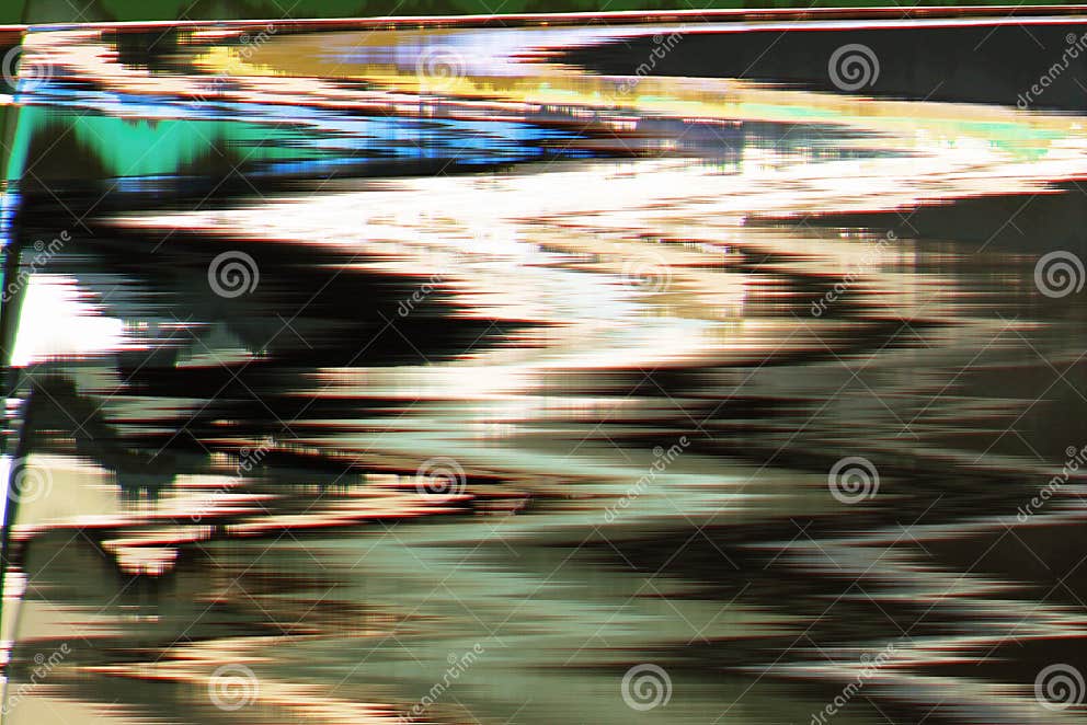 Screen Digital Abstract Background Texture Glitches Distortion Stock Illustration - Illustration ...