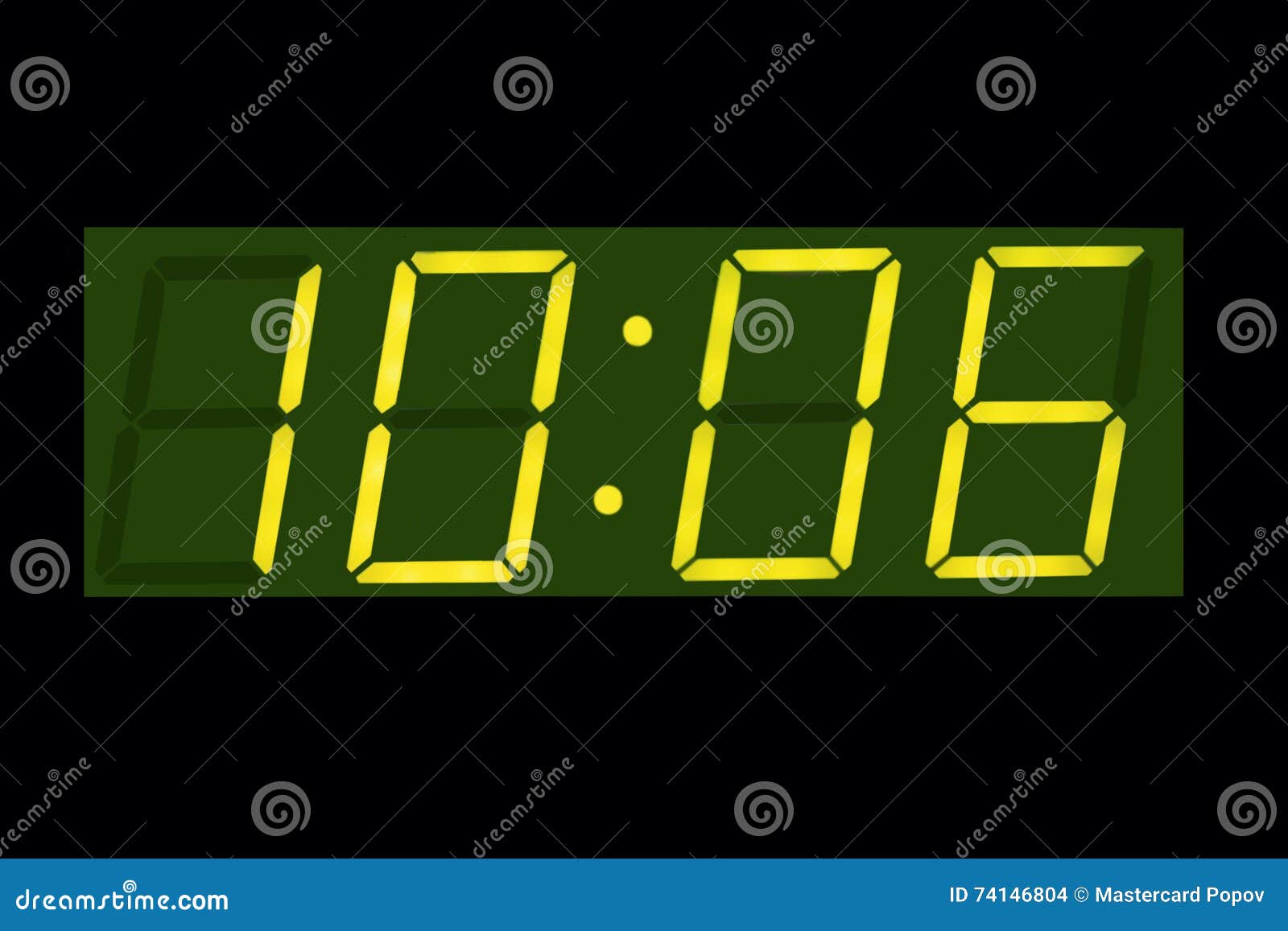 Online digital desktop clock - myterf