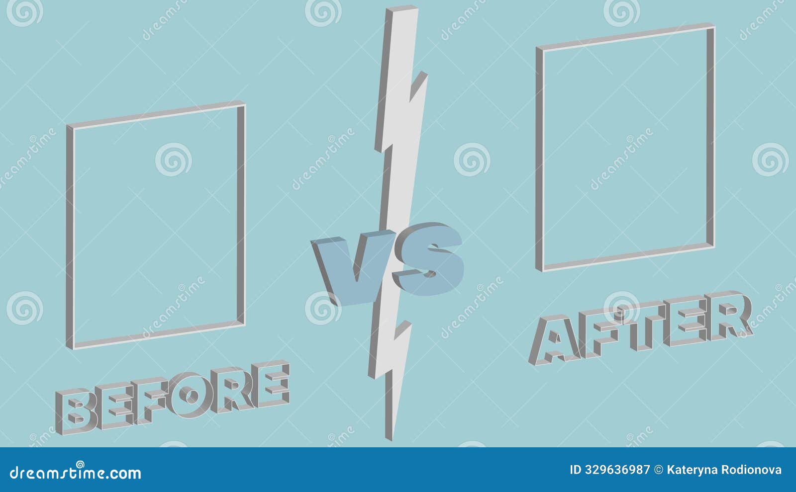 He Screen is Divided in Half by a Zipper. Two Photo Frames, Titles ...