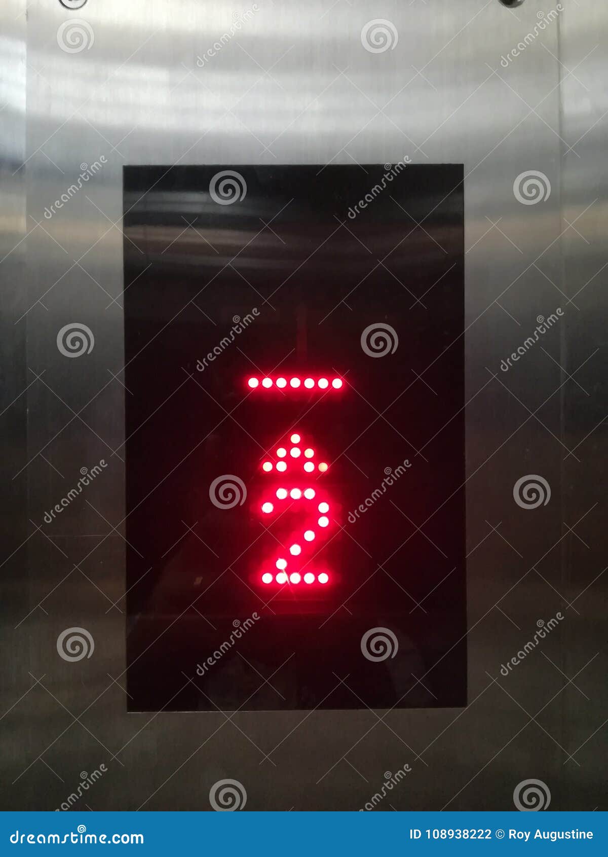 Screen of elevator stock photo. Image of office, screen - 108938222
