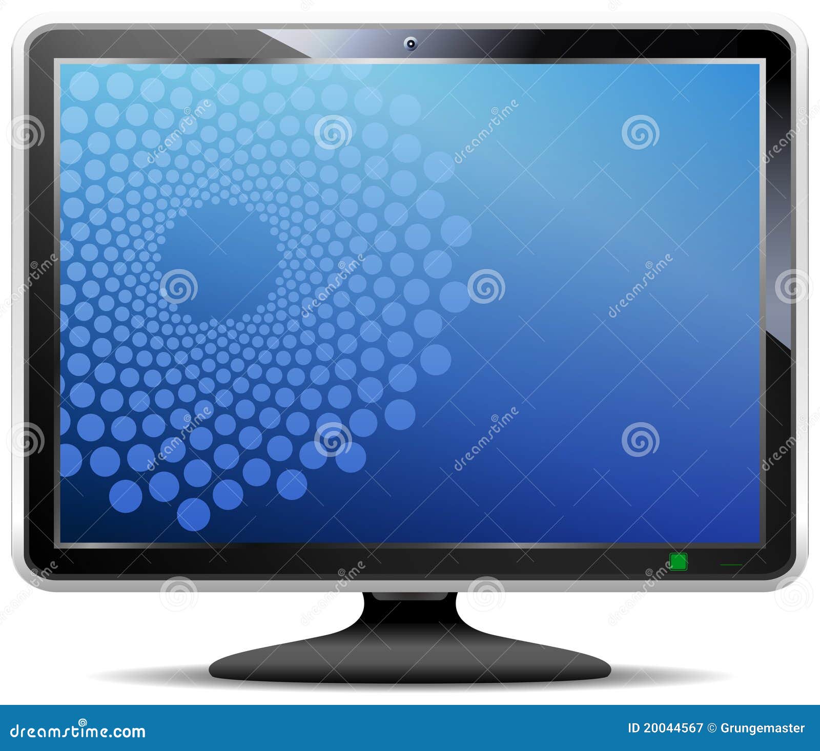 Screen illustration stock vector. Illustration of office - 20044567