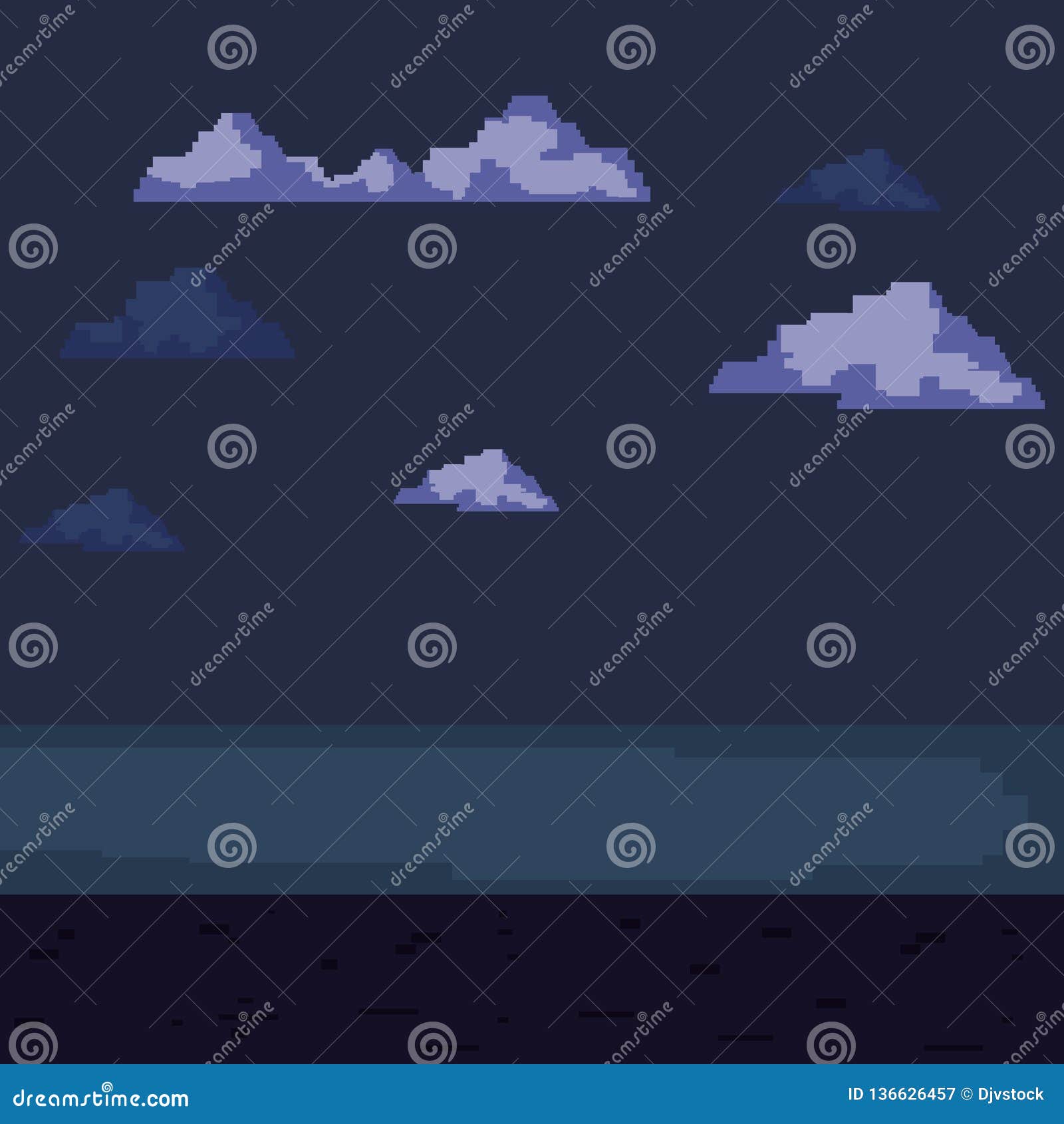 Pixel video game stock vector. Illustration of sign - 136626457