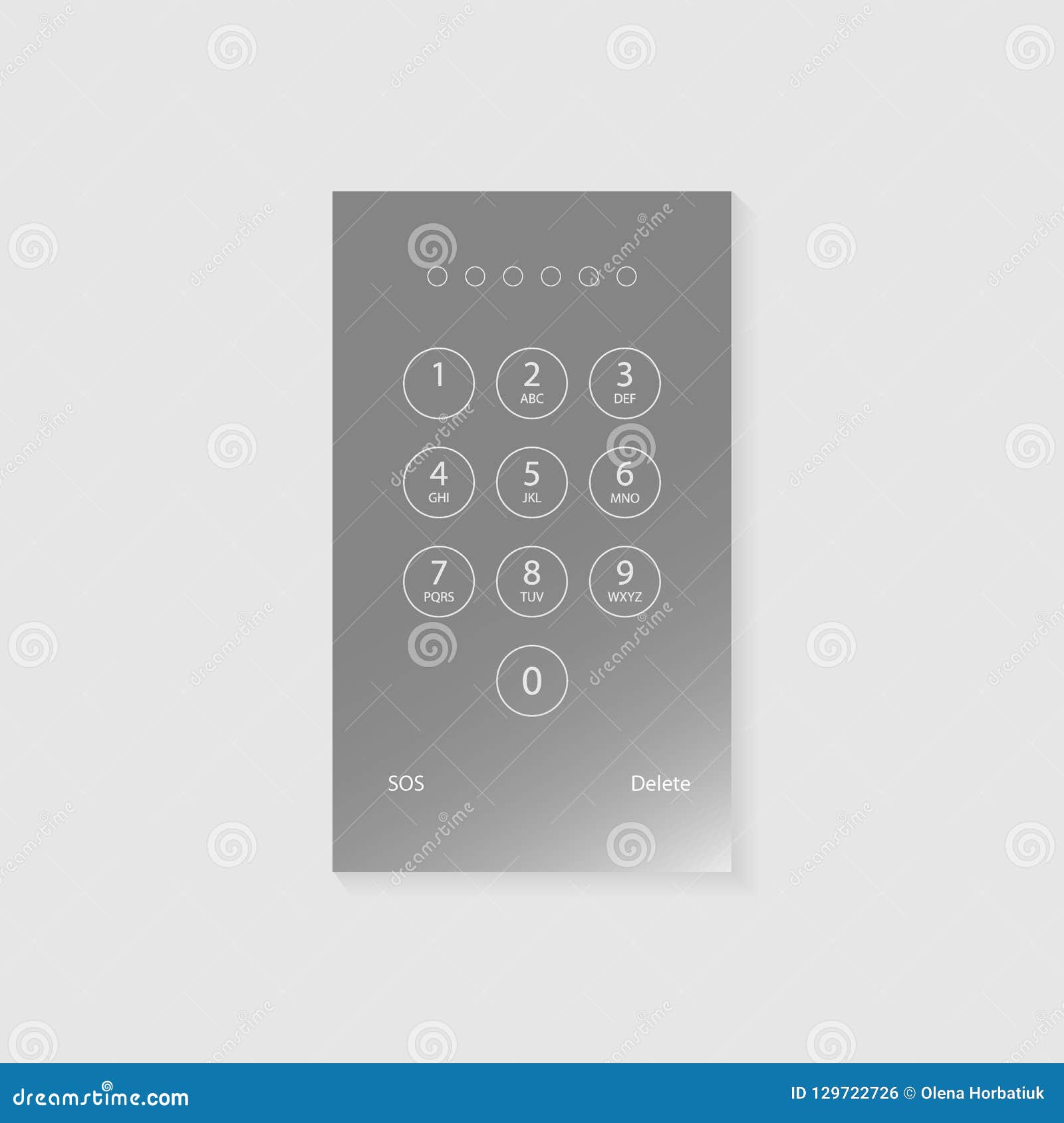Screen Lock Pattern Password Background Template On Smartphone Display ... Screen Lock Pattern Password Background Template On Smartphone Display ...