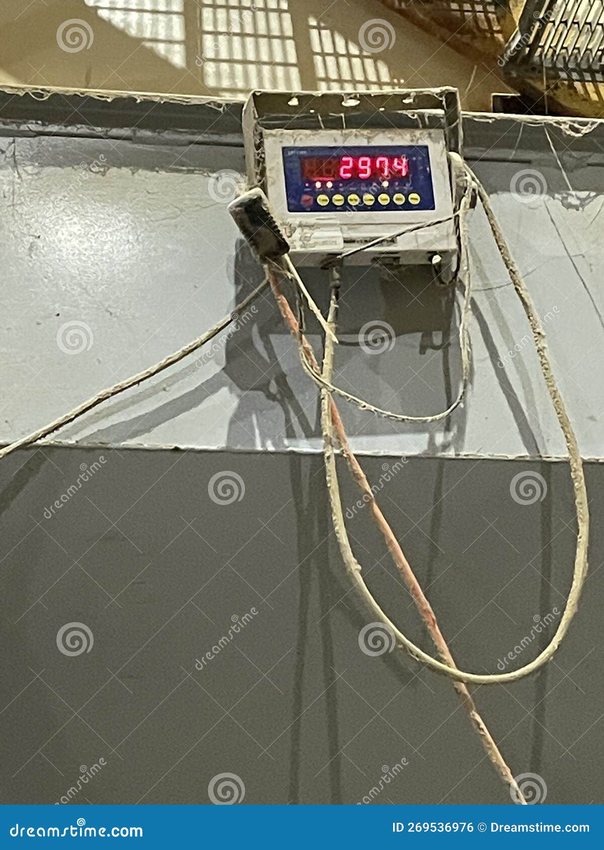 Screen on a Micro Dump Station in Lbs Stock Photo - Image of healthy ...