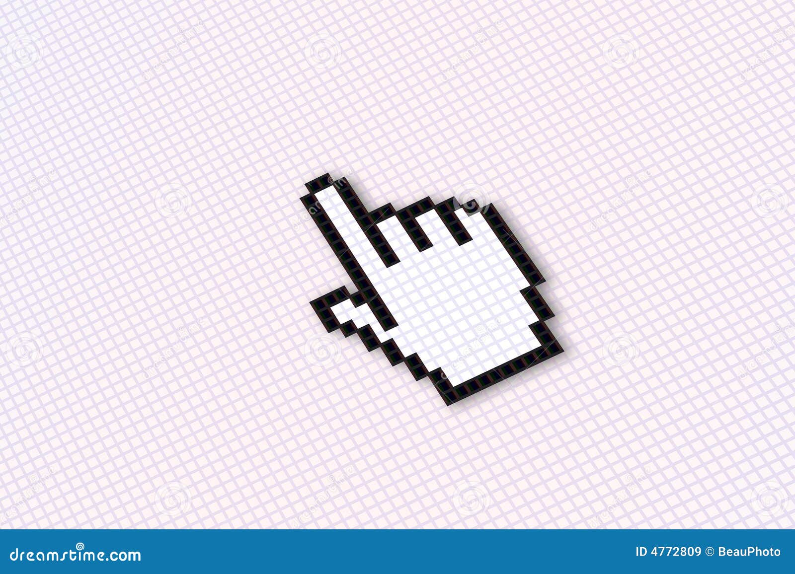 Screen pointer stock illustration. Illustration of display - 4772809