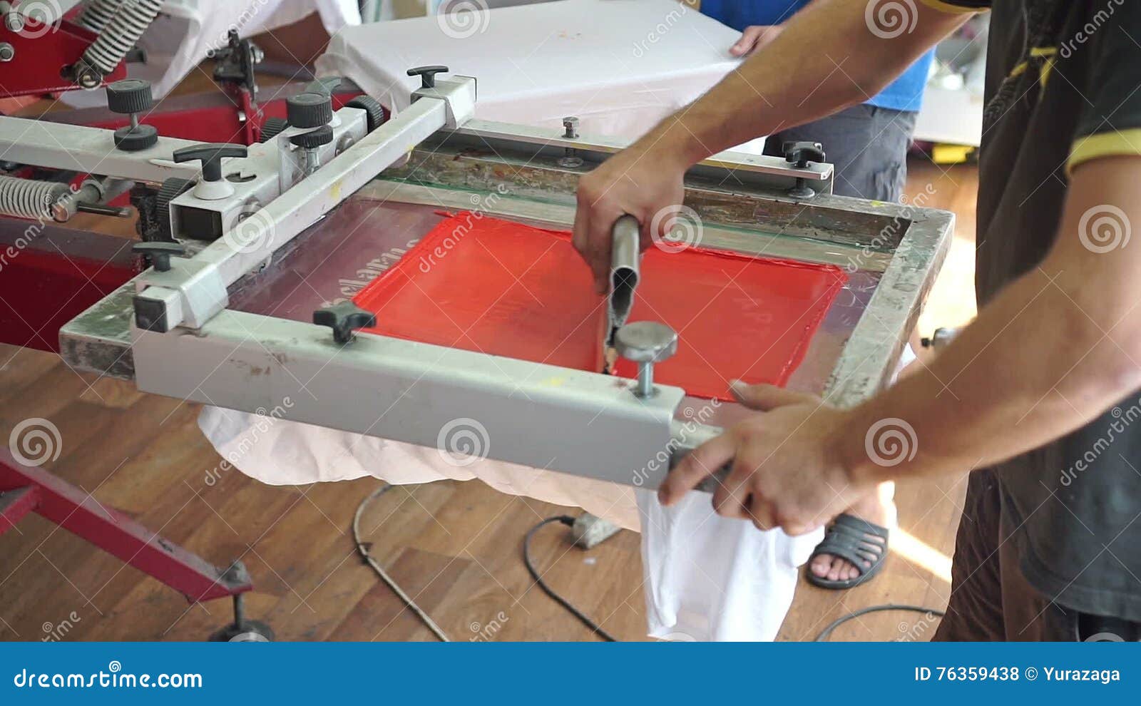 Screen Printing Stock Footage & Videos - 854 Stock Videos