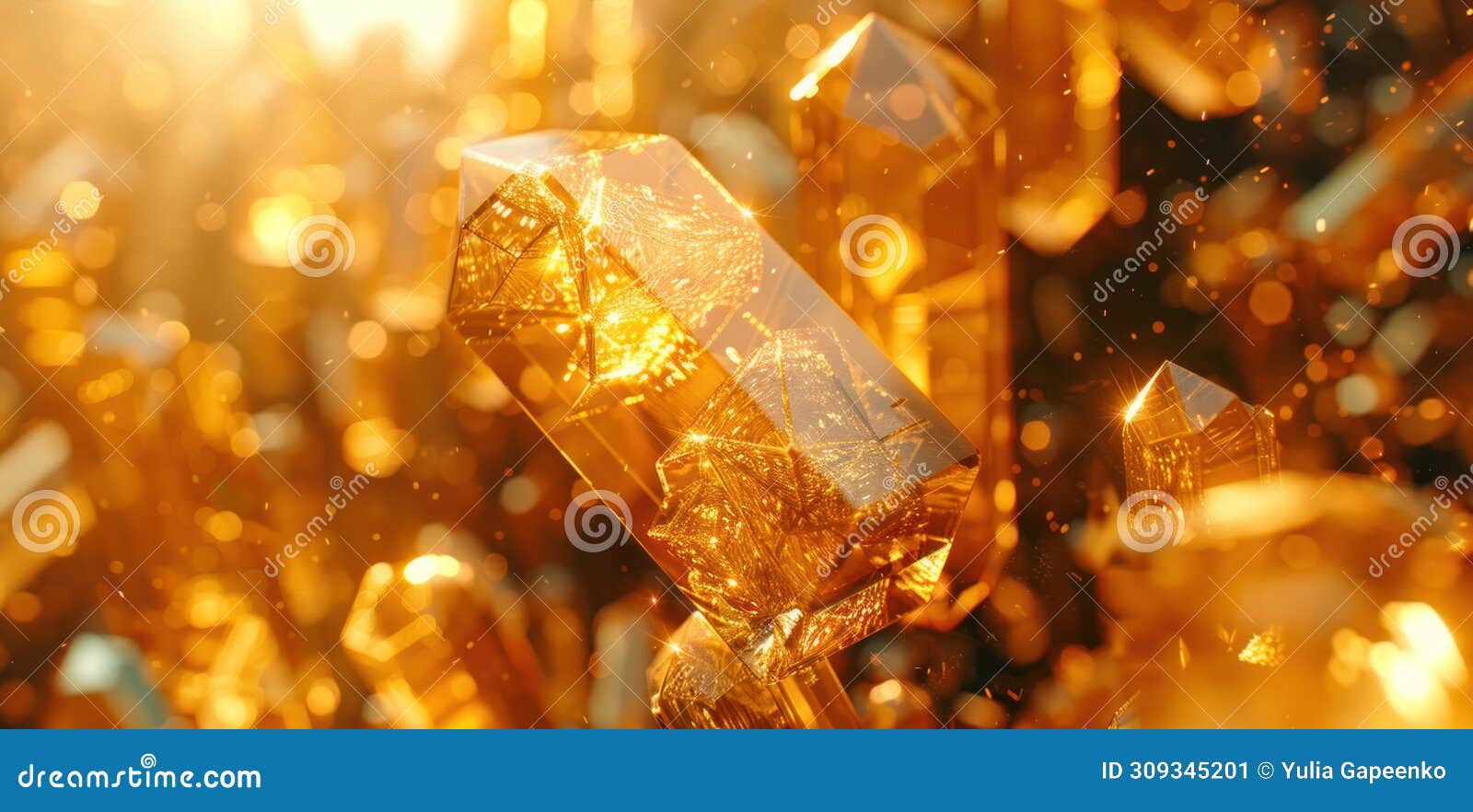 A Screen Showing an Animation in Gold Bars Stock Image - Image of ...