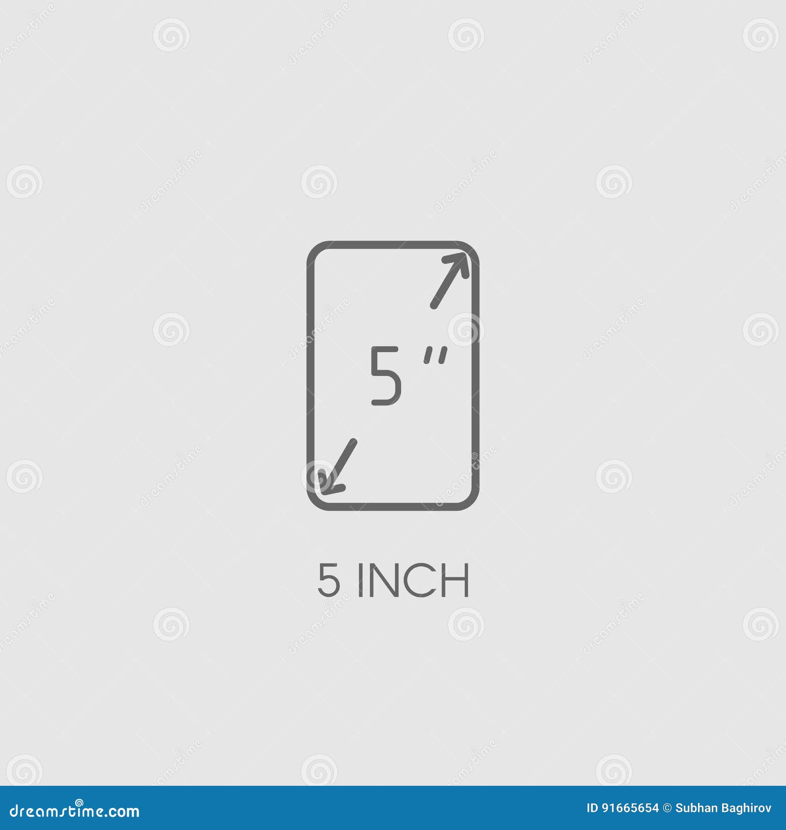 Screen Size. Flat Vector Icon Stock Vector - Illustration of details ...