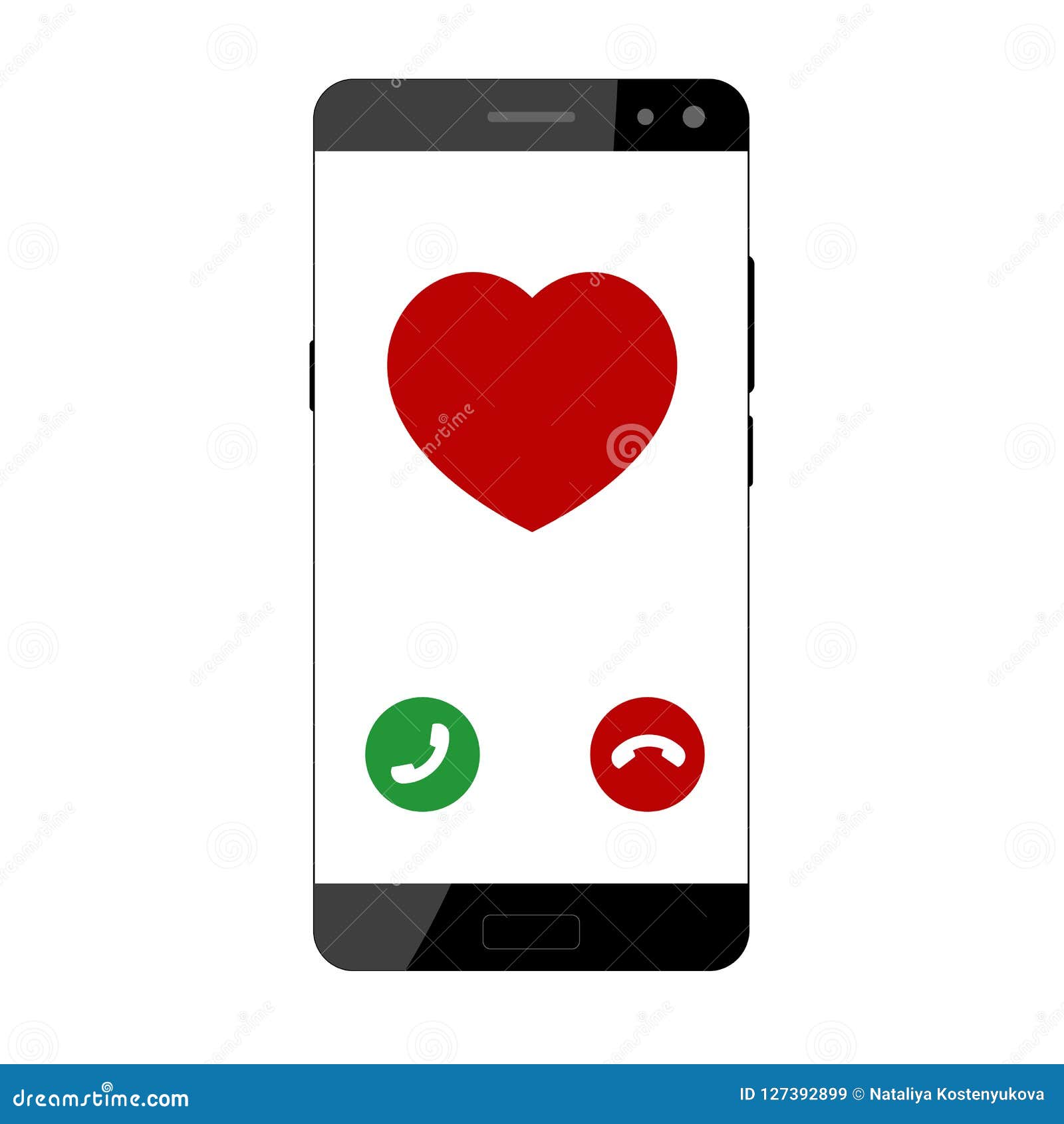 Incoming Call Heart Stock Illustrations – 279 Incoming Call Heart Stock ...