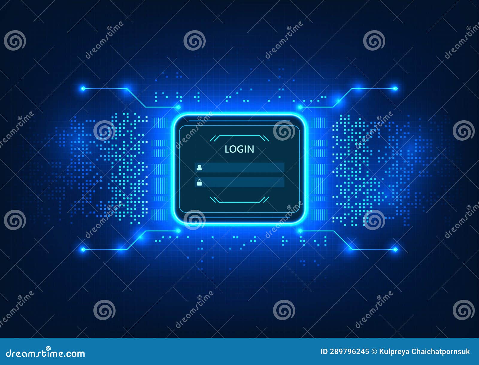 Screen Technology Background Use the Login To Access the System. it is ...