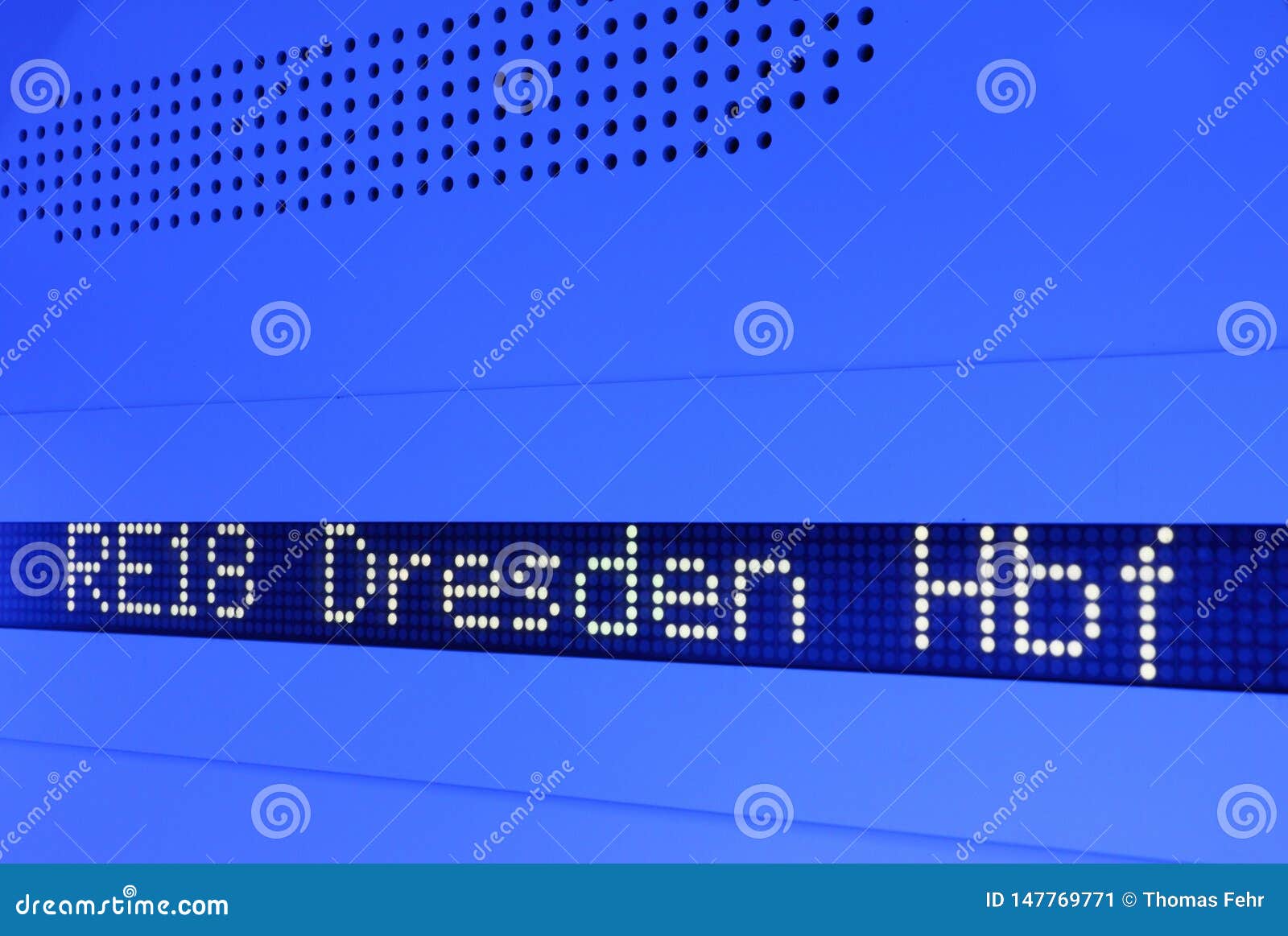 Screen in the train stock image. Image of germany, commercial - 147769771